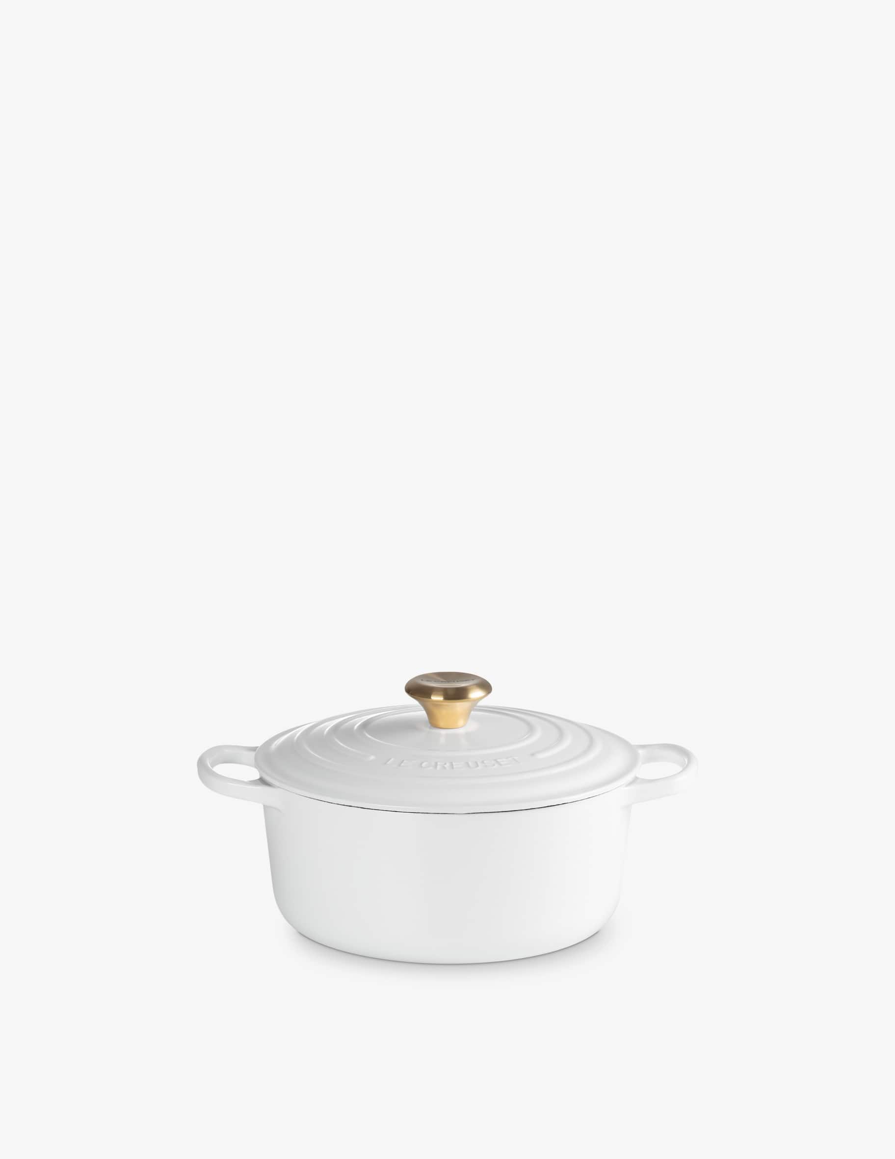 Shop Le Creuset Cast Iron Round Casserole 24cm on Rinascente
