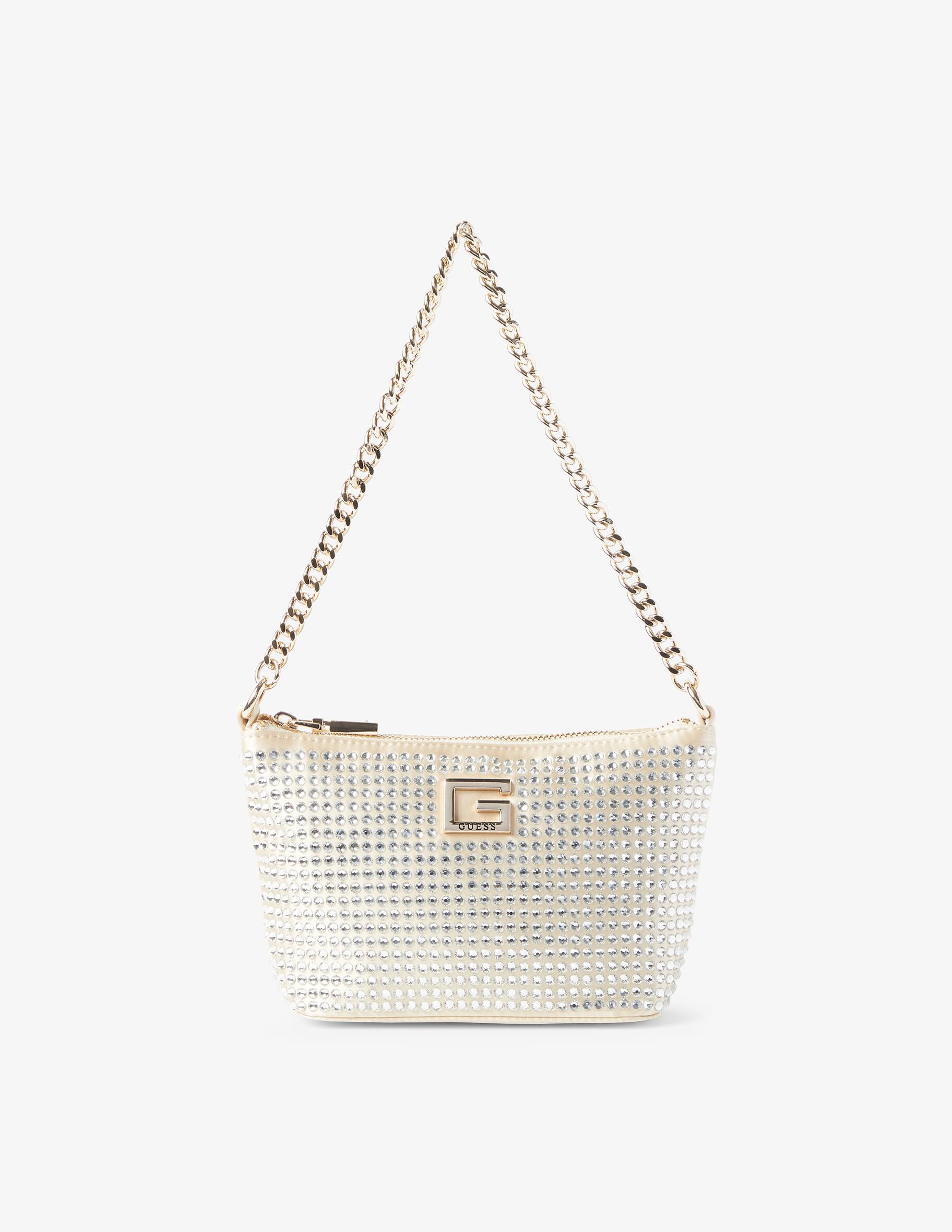 Shop Guess Gilded Mini shoulder bag on Rinascente
