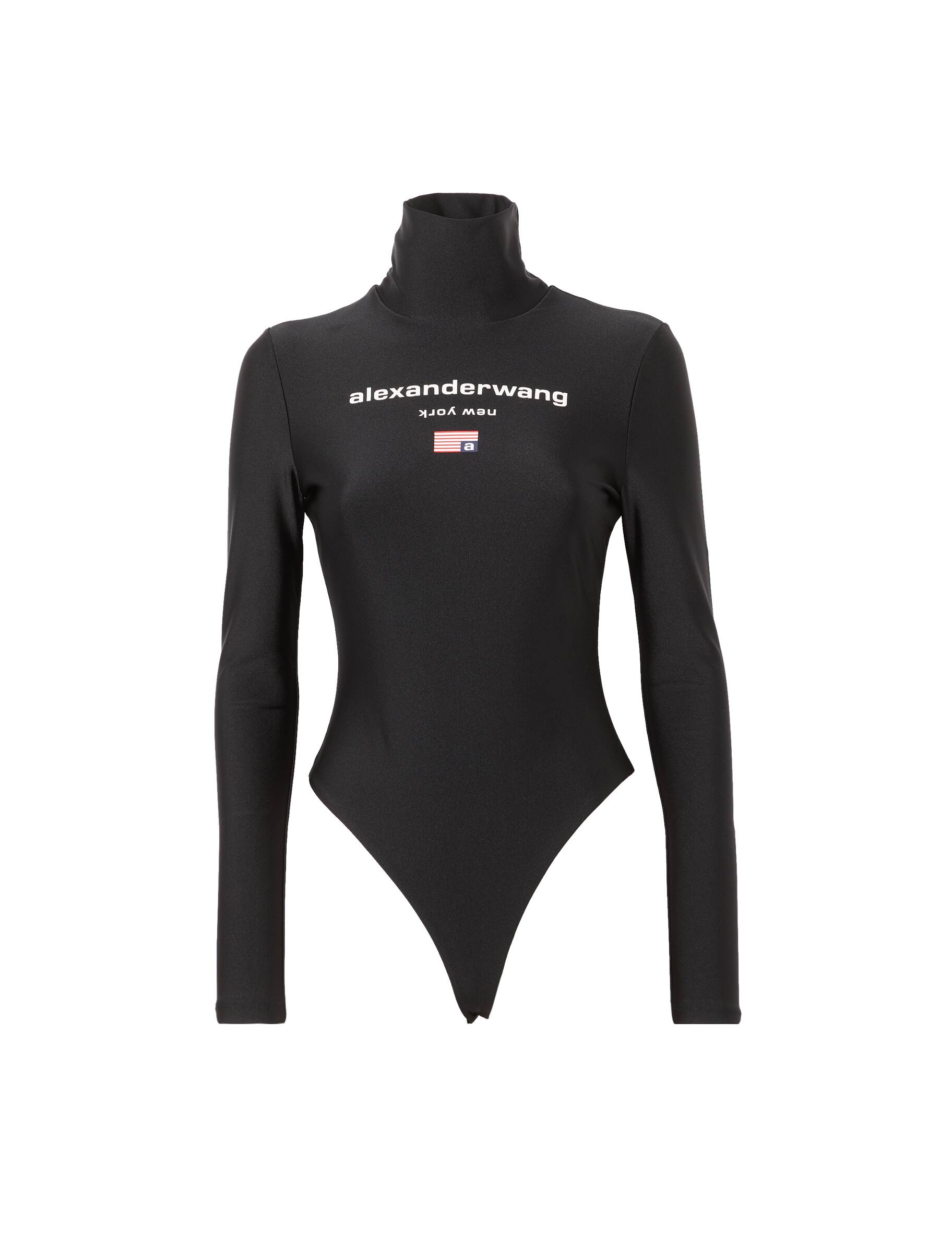 Shop Alexander Wang Long sleeve bodysuit on Rinascente