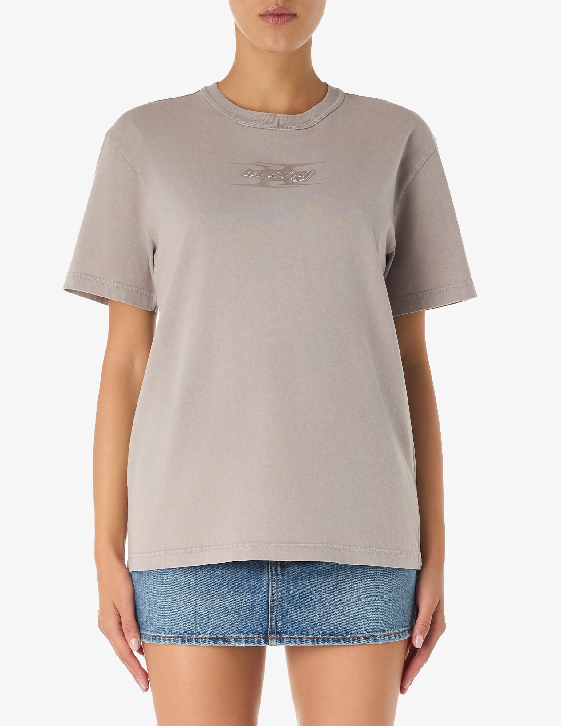 Shop Alexander Wang T-shirt with blade logo on Rinascente