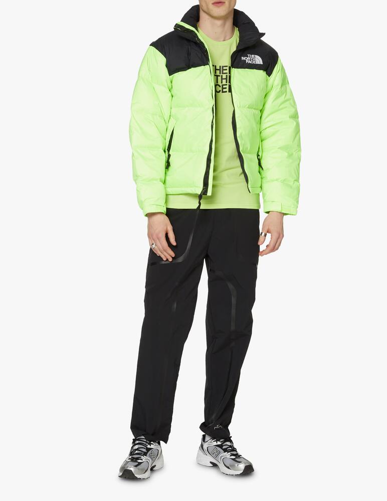 Shop The North Face M1996 retro nuptse jacket - green on Rinascente