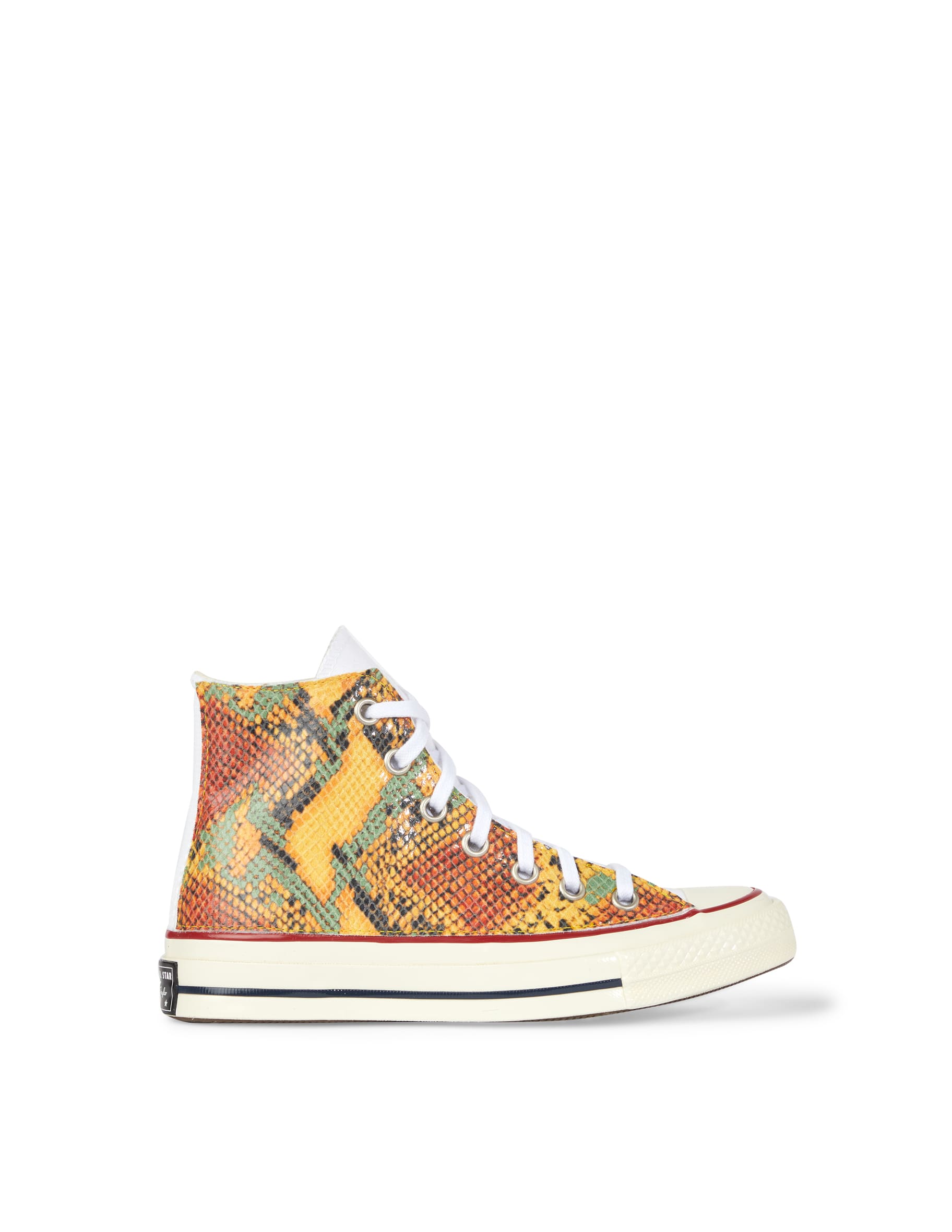 Shop Converse Chuck Taylor 70 python platform high-top sneakers on ...