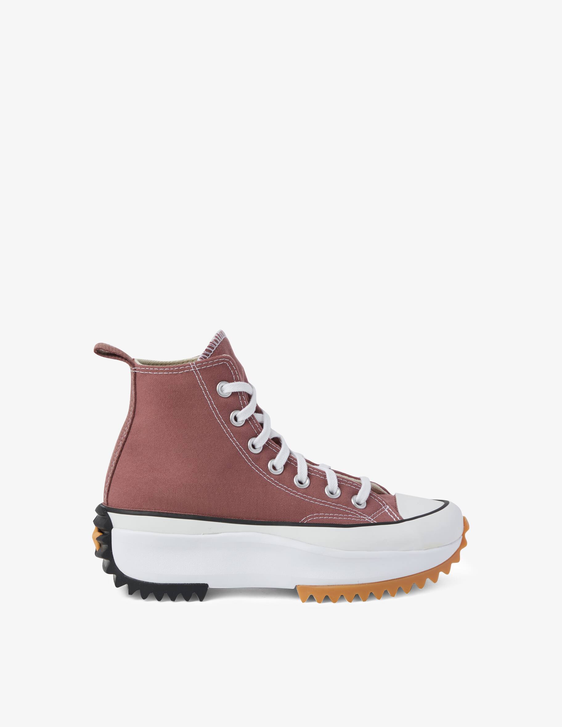 Shop Converse Run Star Hike Platform Seasonal Color sneakers - Red on ...