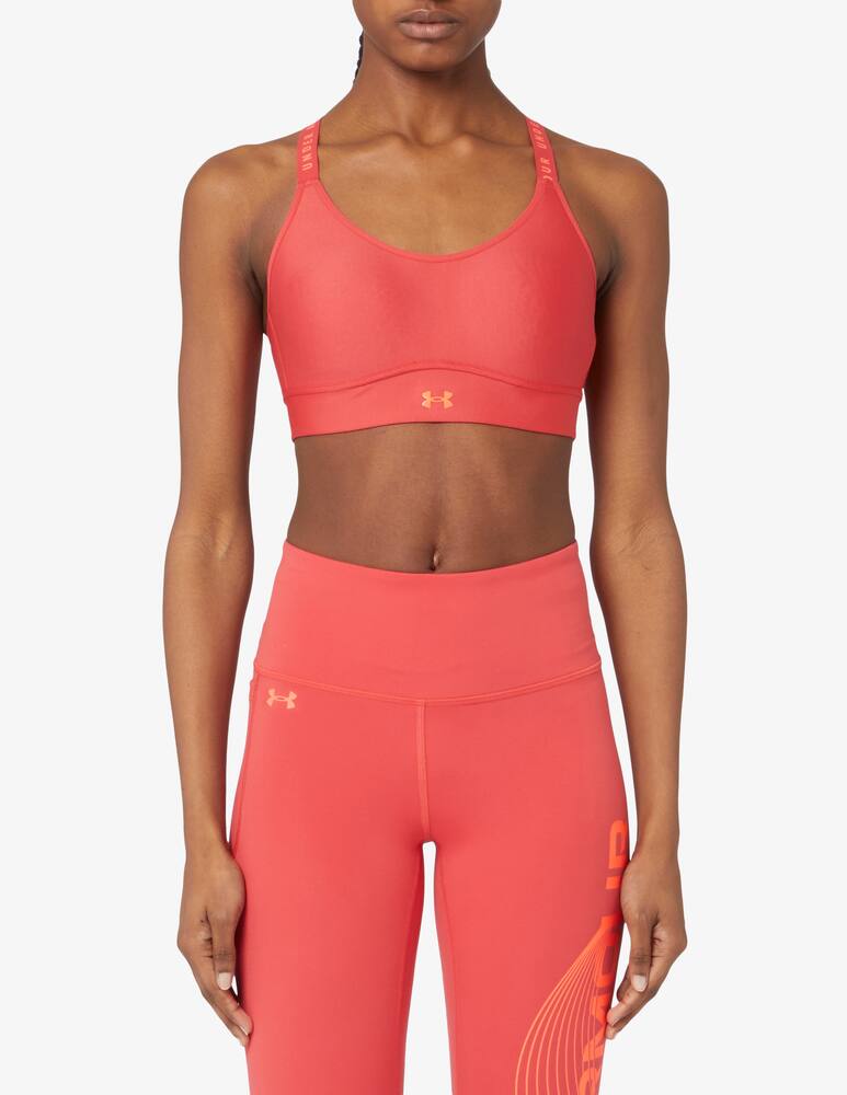 Shop Under Armour Infinity Covered Mid Sports Bra On Rinascente
