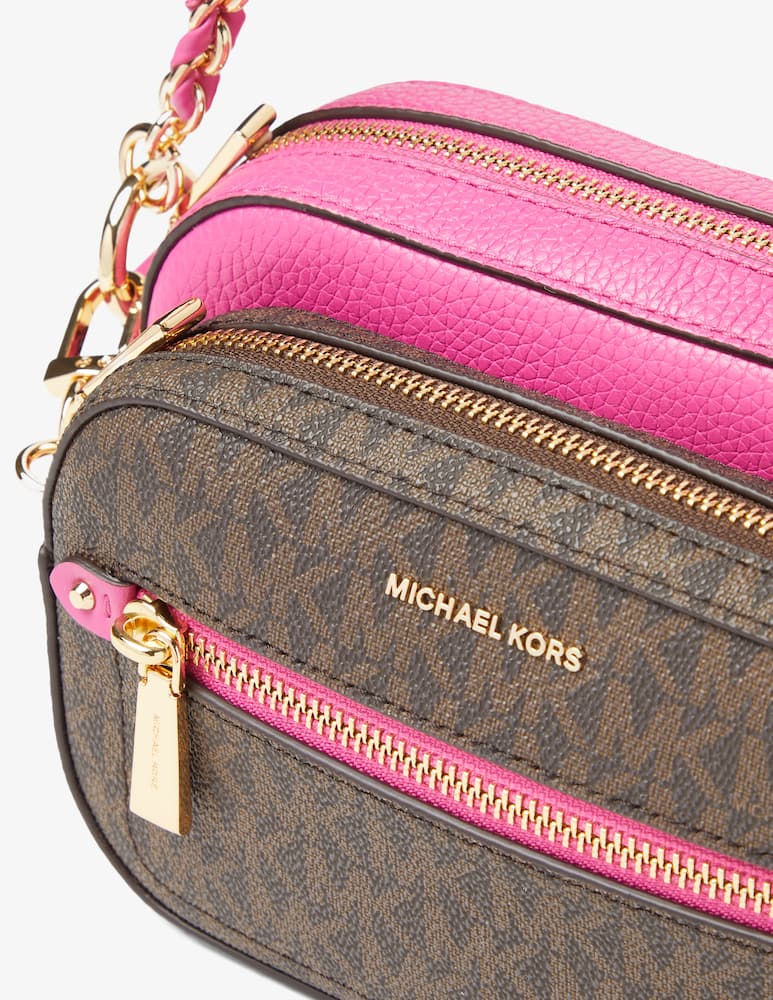 Shop Michael Michael Kors Jet Set 4in1 pouch camera bag on Rinascente