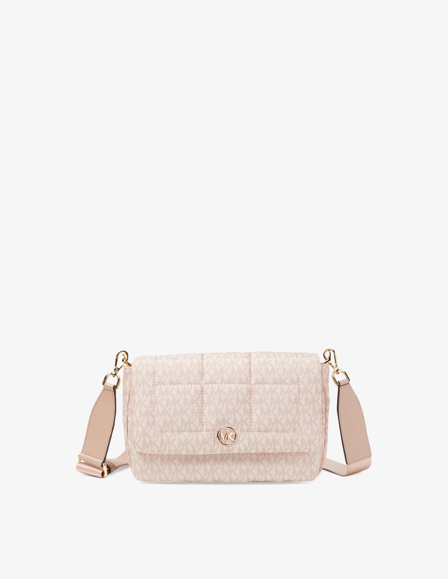 Shop Michael Michael Kors Lilah M flap crossbody bag on Rinascente
