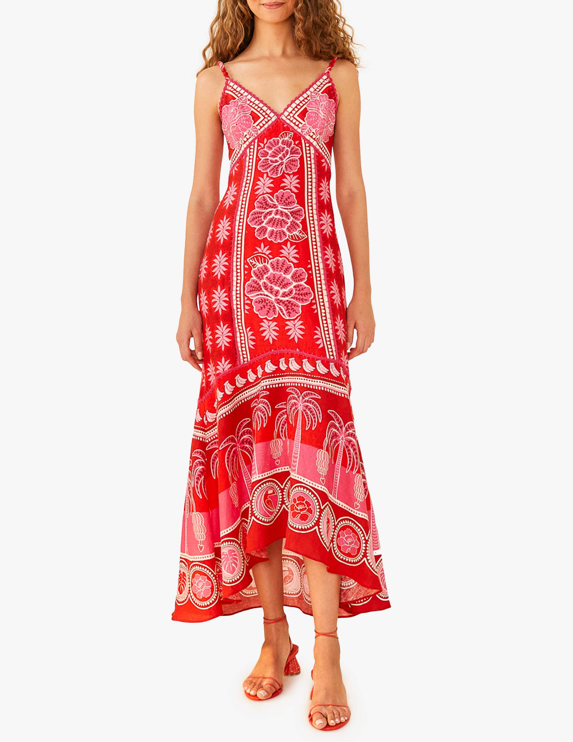 Farm Rio Summer sunrise maxi dress - Rinascente.it