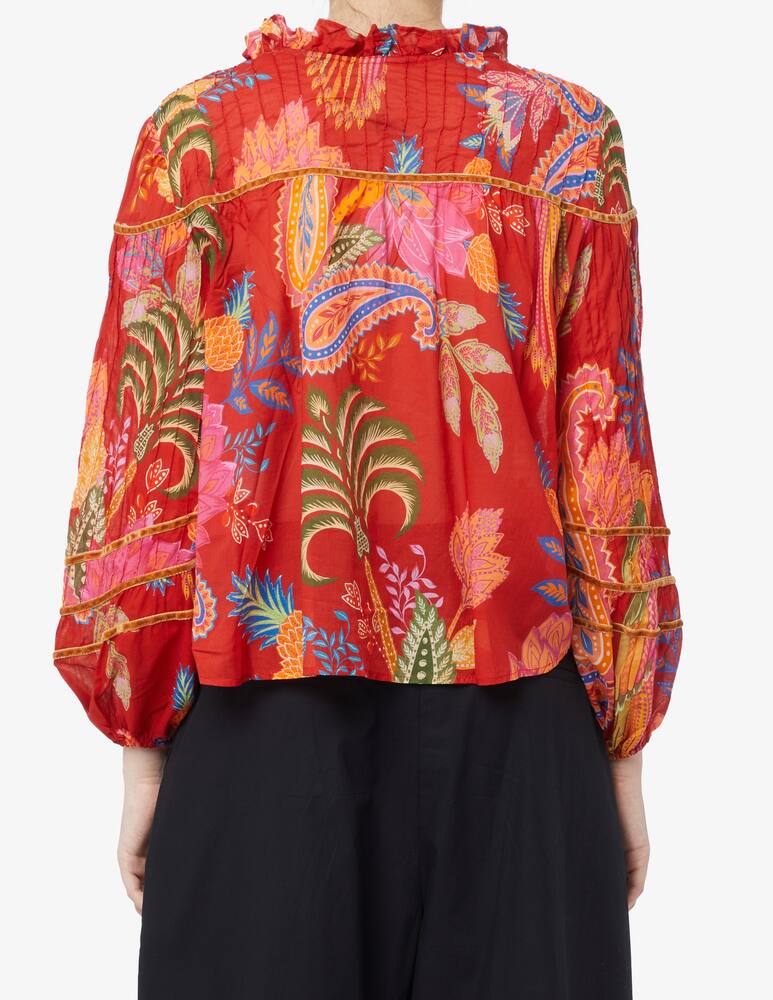 Shop Farm Rio Cotton blouse on Rinascente