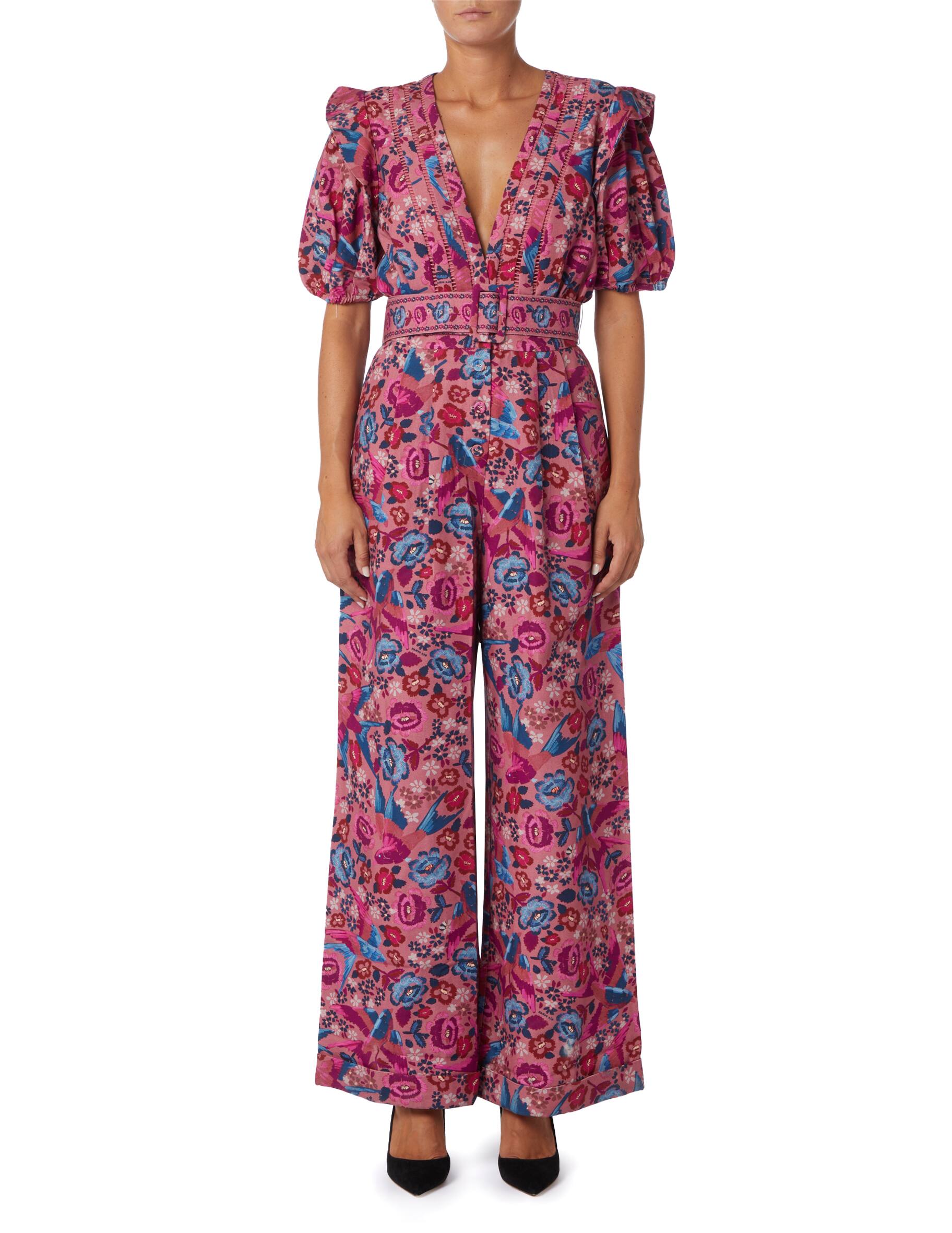 Shop Farm Rio Cotton blend jumsuit on Rinascente