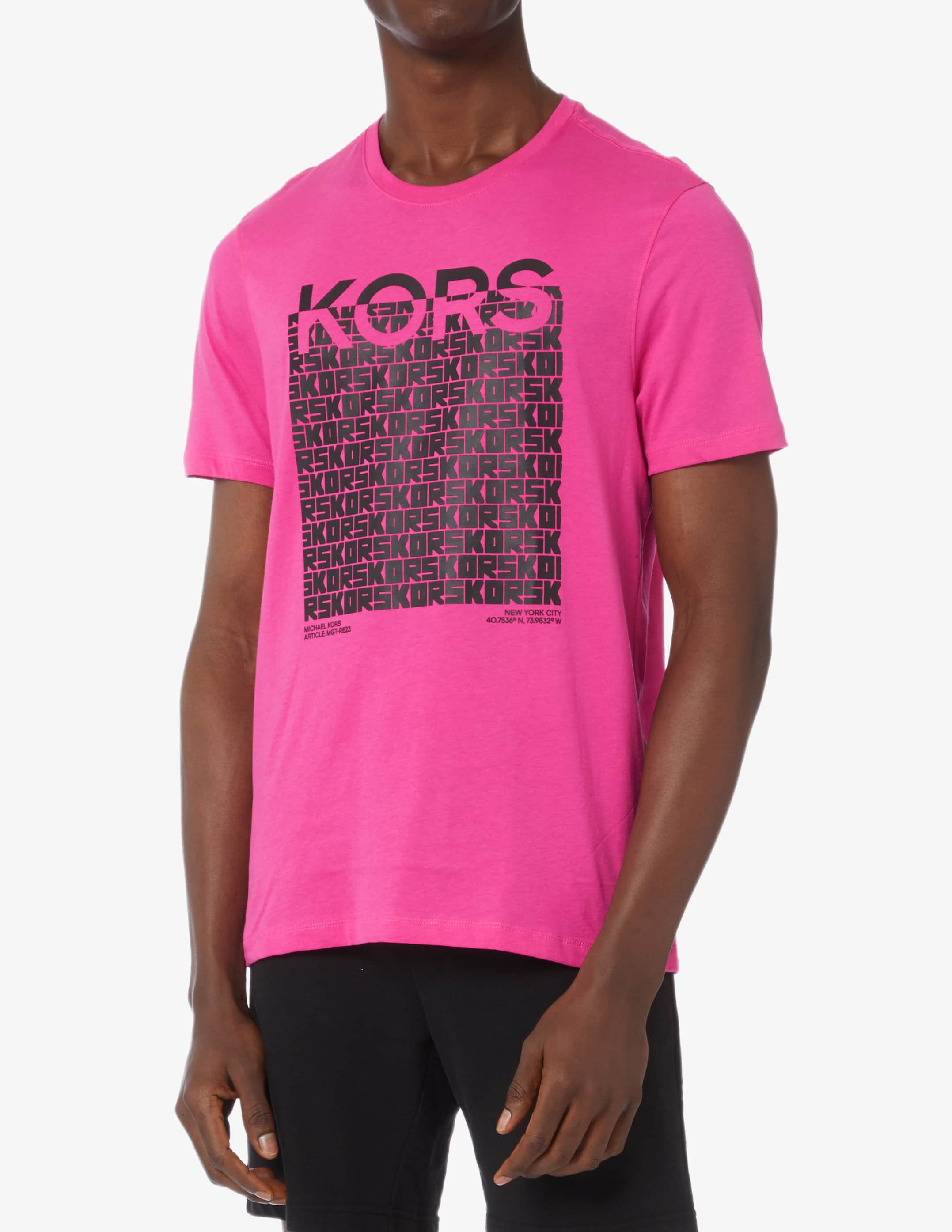 Shop Michael Kors Block cube t-shirt on Rinascente