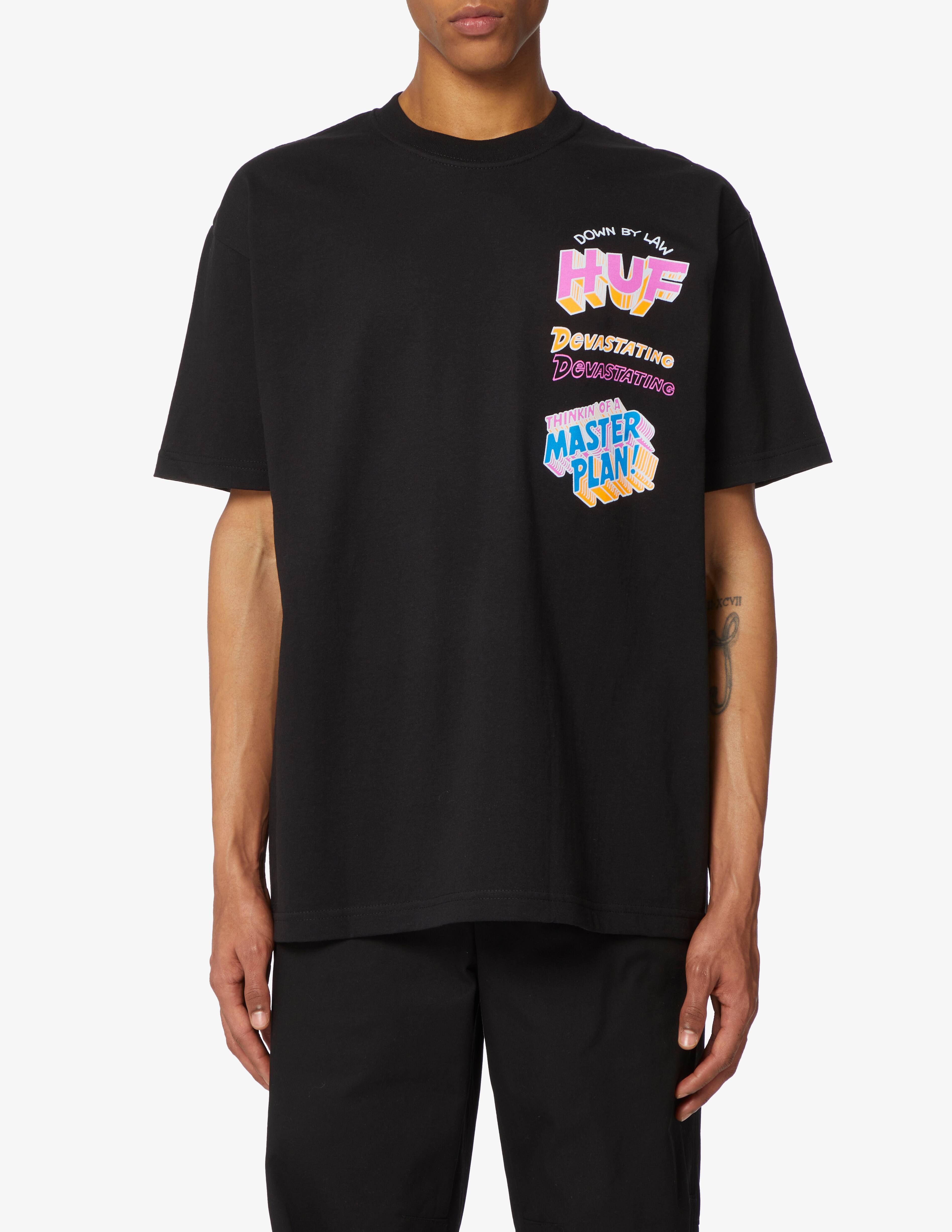 Shop Huf Master plan t-shirt on Rinascente