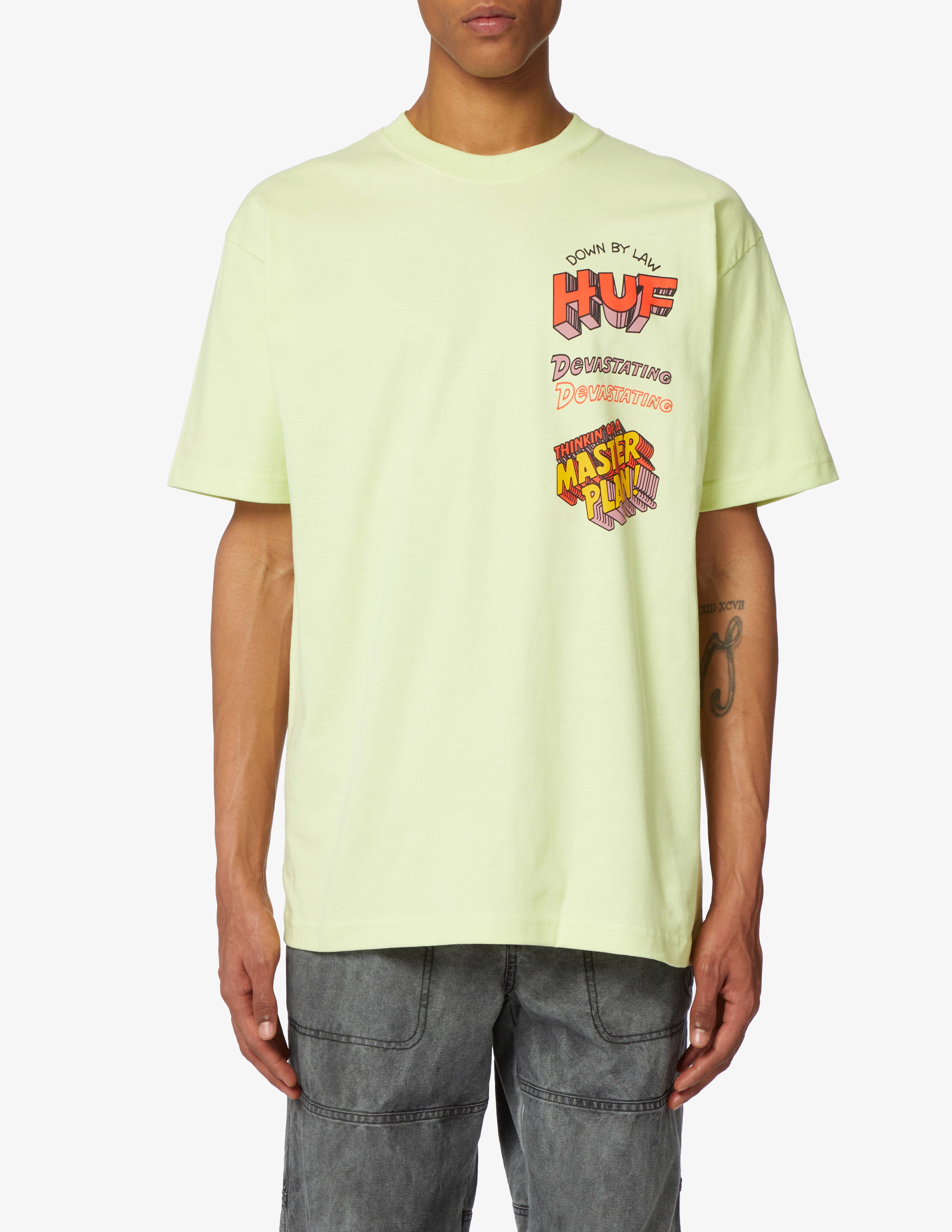 Shop Huf Master plan t-shirt on Rinascente