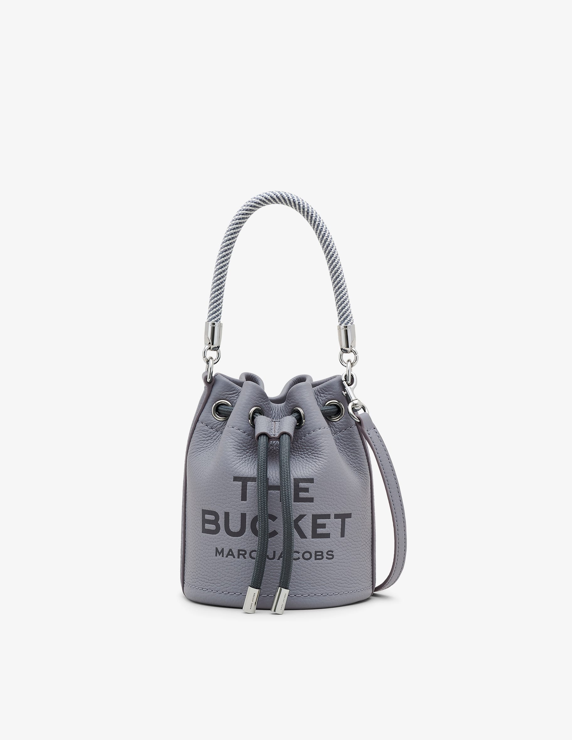 Shop Marc Jacobs The Micro Bucket leather bag on Rinascente