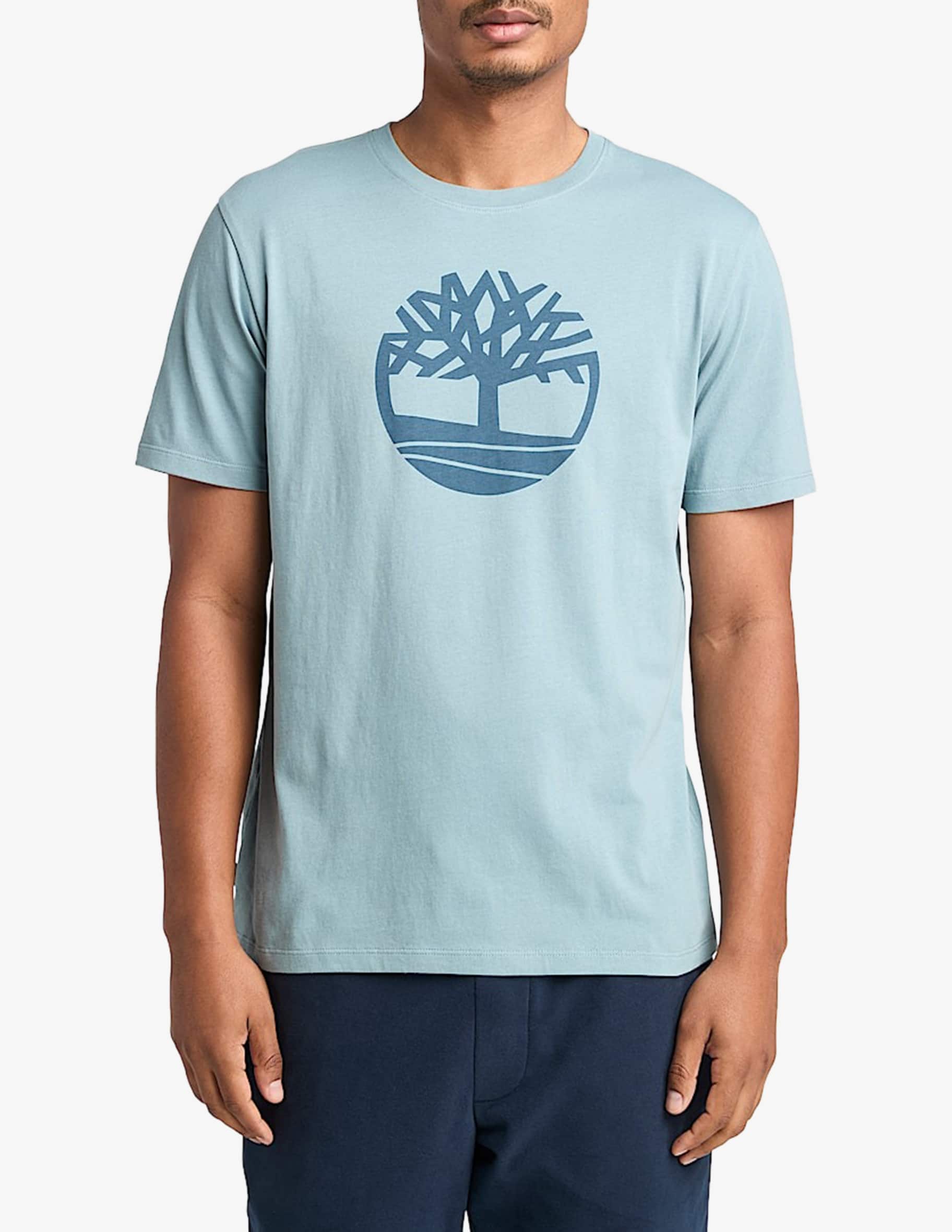 Shop Timberland Tree logo t-shirt on Rinascente