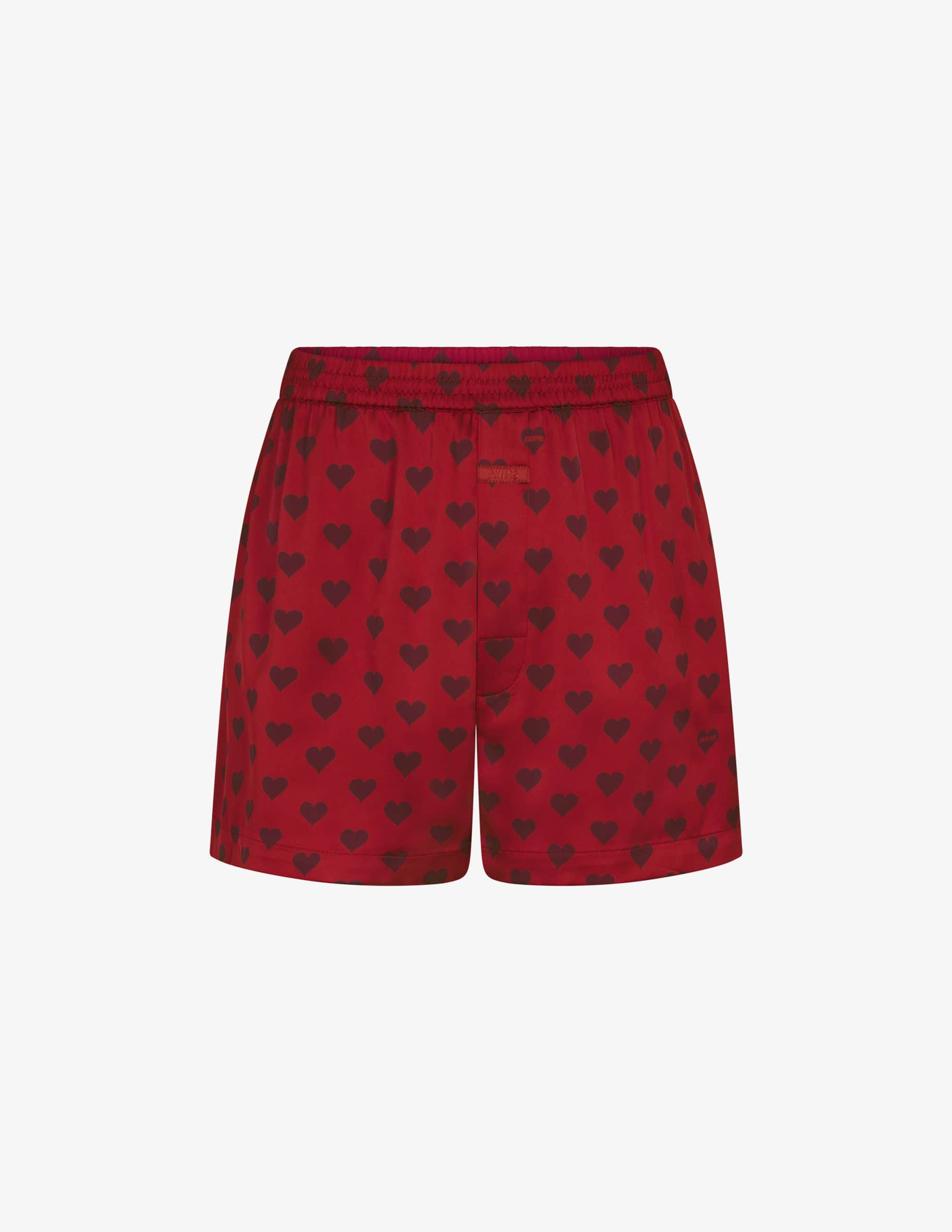 Shop SKIMS Heart print boxer on Rinascente