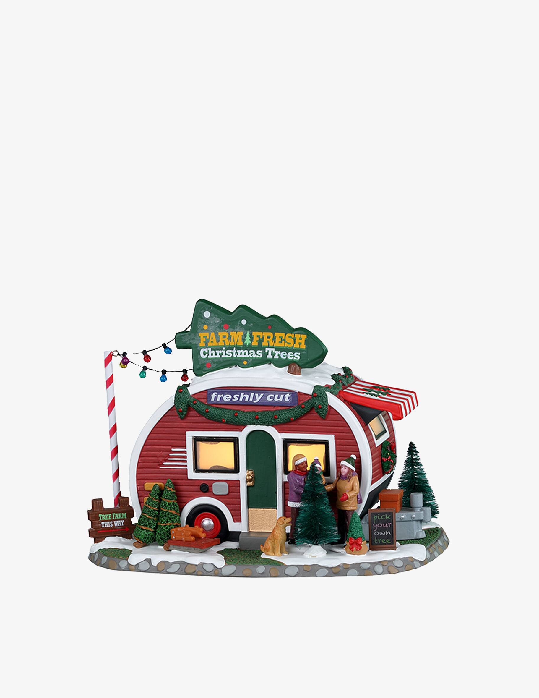 Shop Lemax Farm Fresh Christmas Trees Vail Village on Rinascente