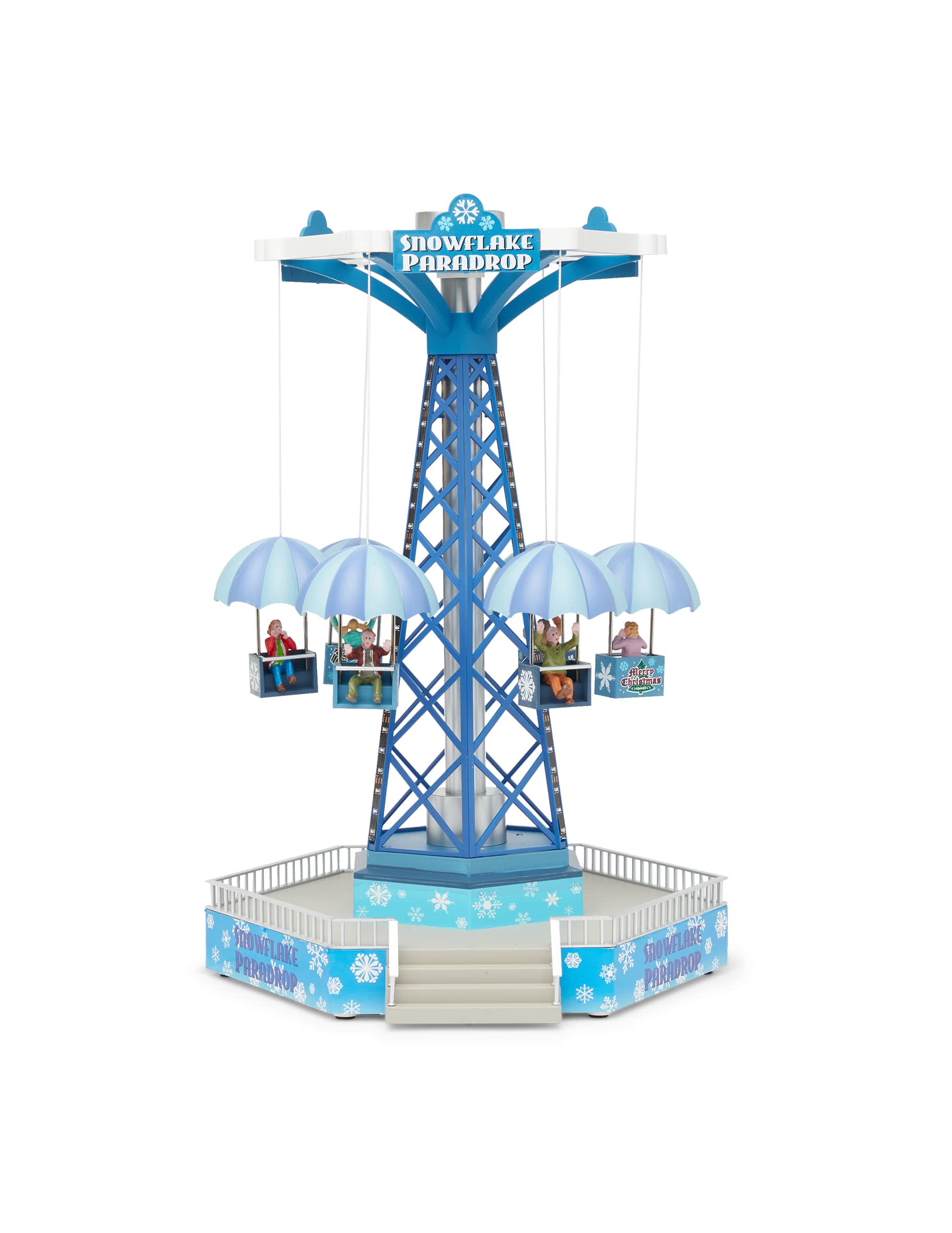 Shop Lemax Snowflake Paradrop With 4.5V Adaptor Sights & Sounds on ...