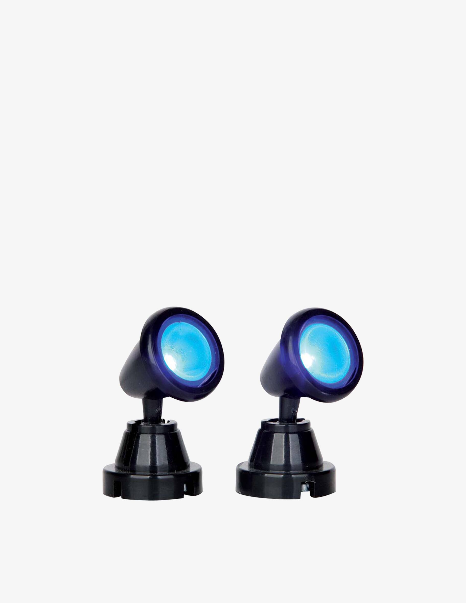 Shop Lemax Round Spot Lightblue set Of 2 4,5V General - Multicolor on ...