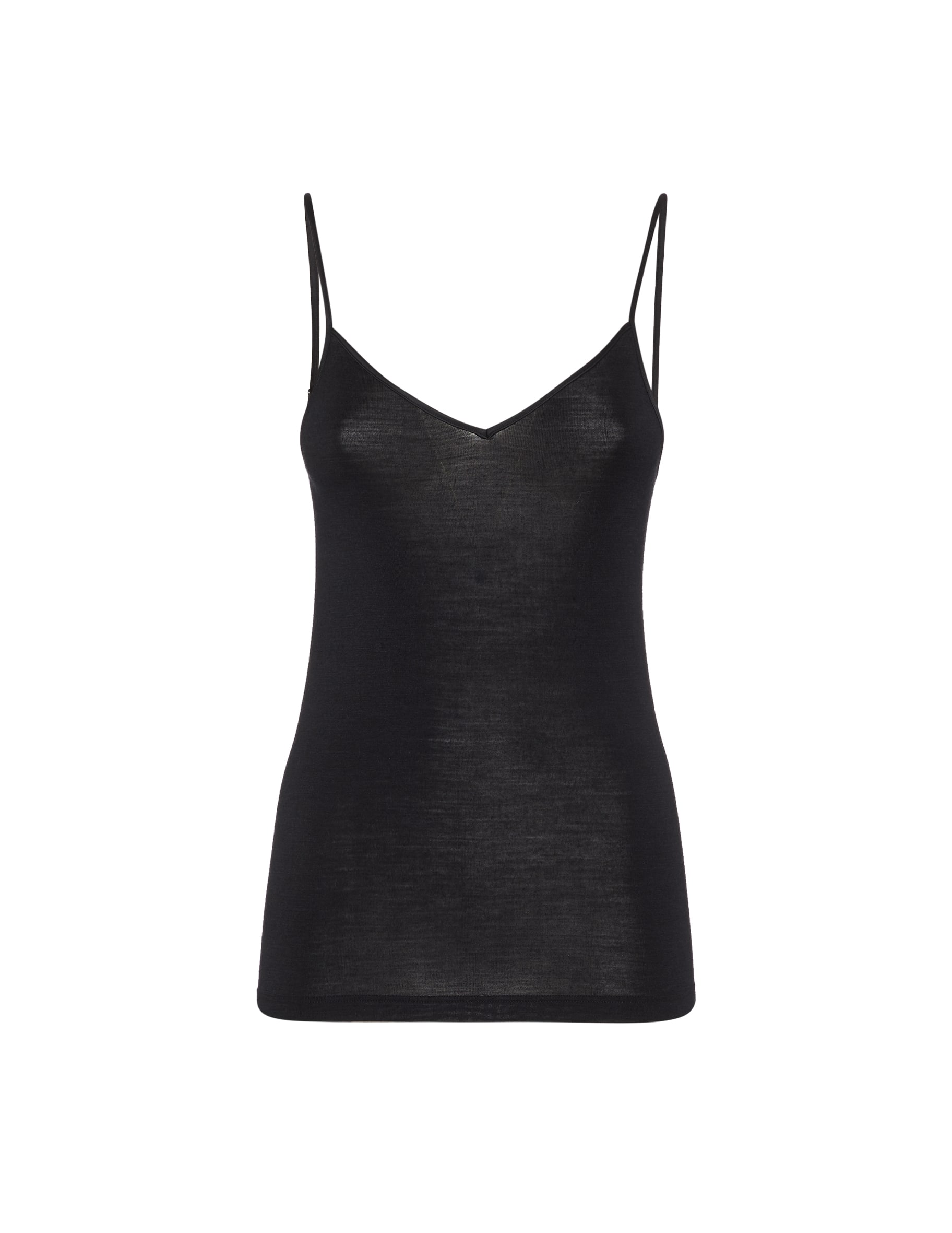 Shop Hanro Woolen silk camisole on Rinascente