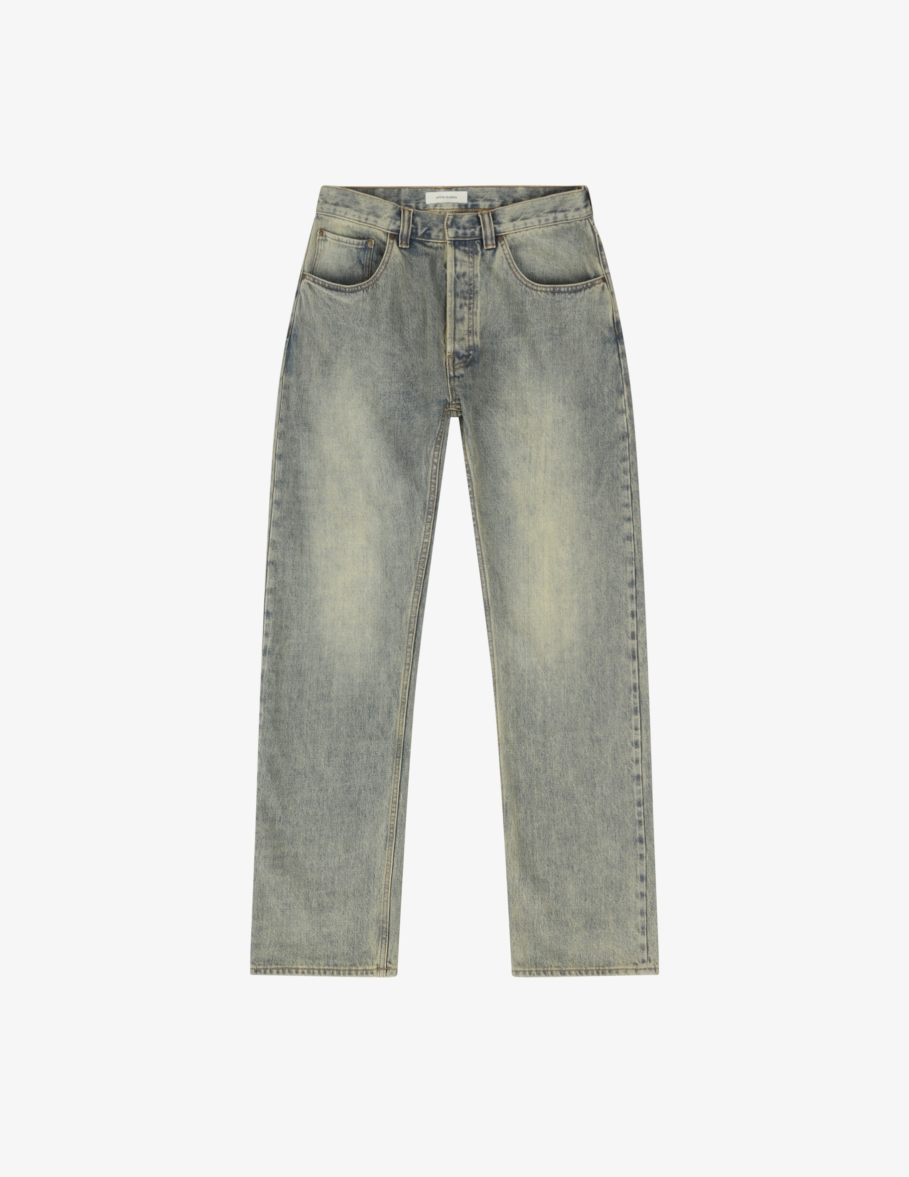 Shop Entire Studios Surface wave jeans on Rinascente