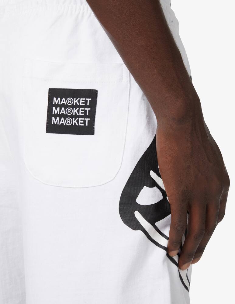 Shop Market Smiley shorts - White on Rinascente