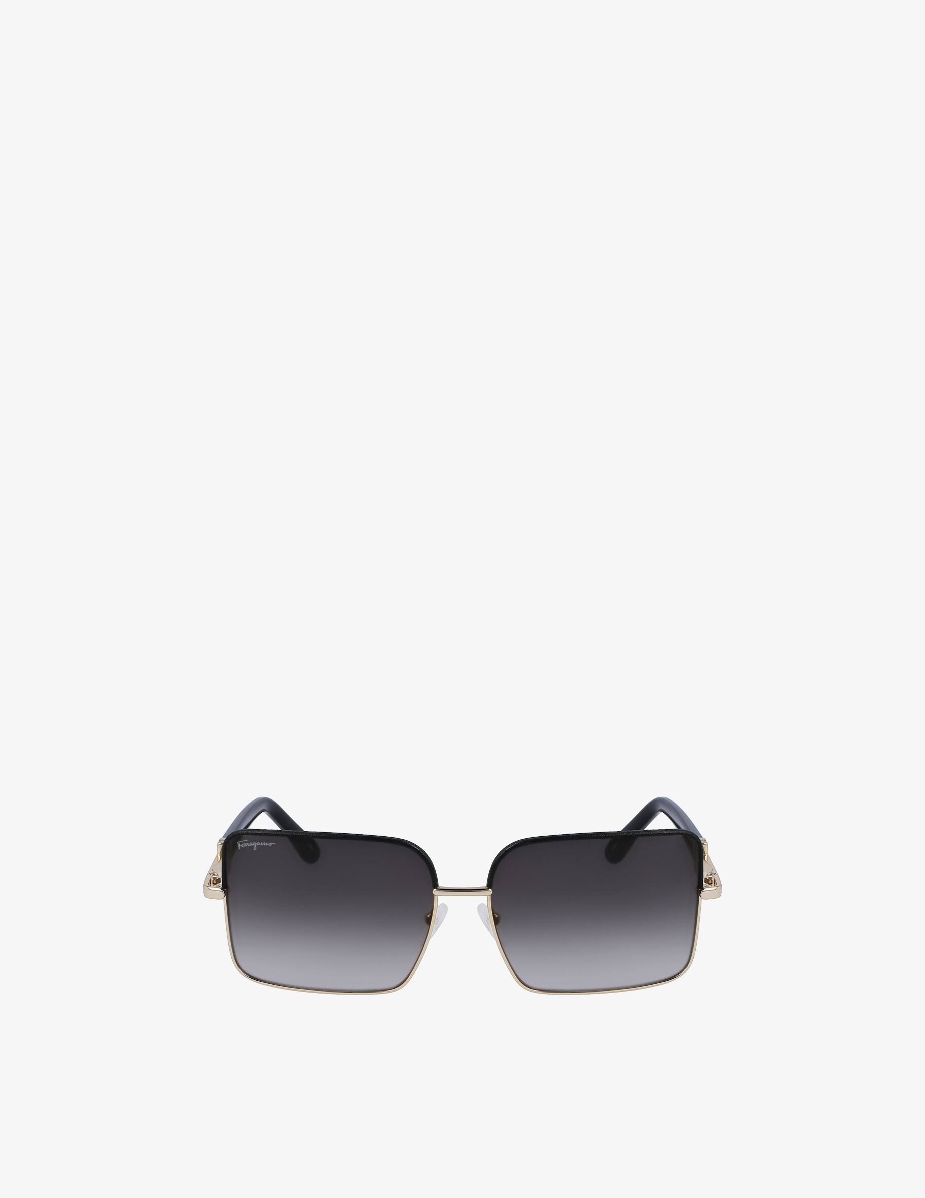 Shop Ferragamo SF302SL squared sunglasses on Rinascente