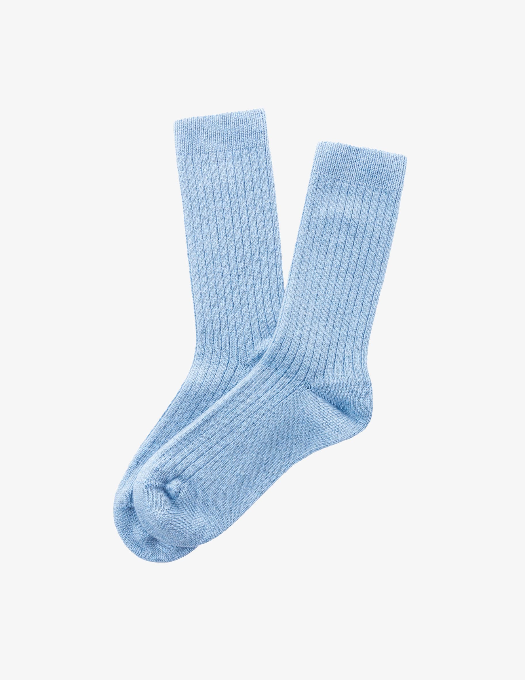 Shop Hanro Socks - Light blue on Rinascente