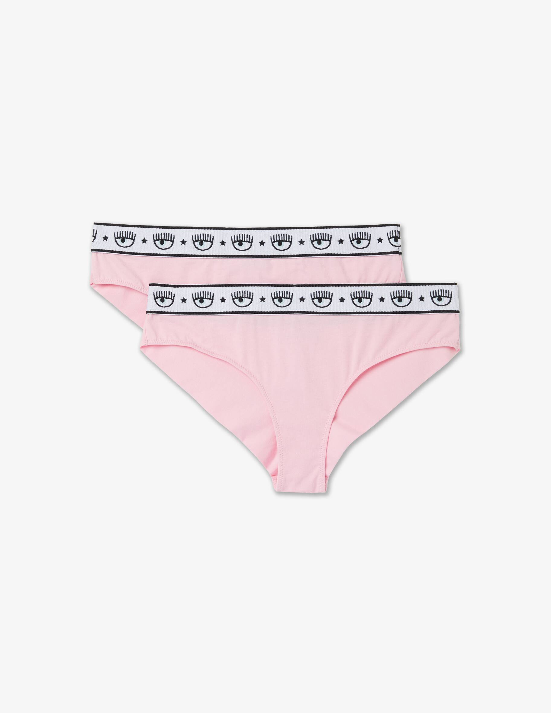 Shop Chiara Ferragni Brazilian slip logomania 2pack on Rinascente