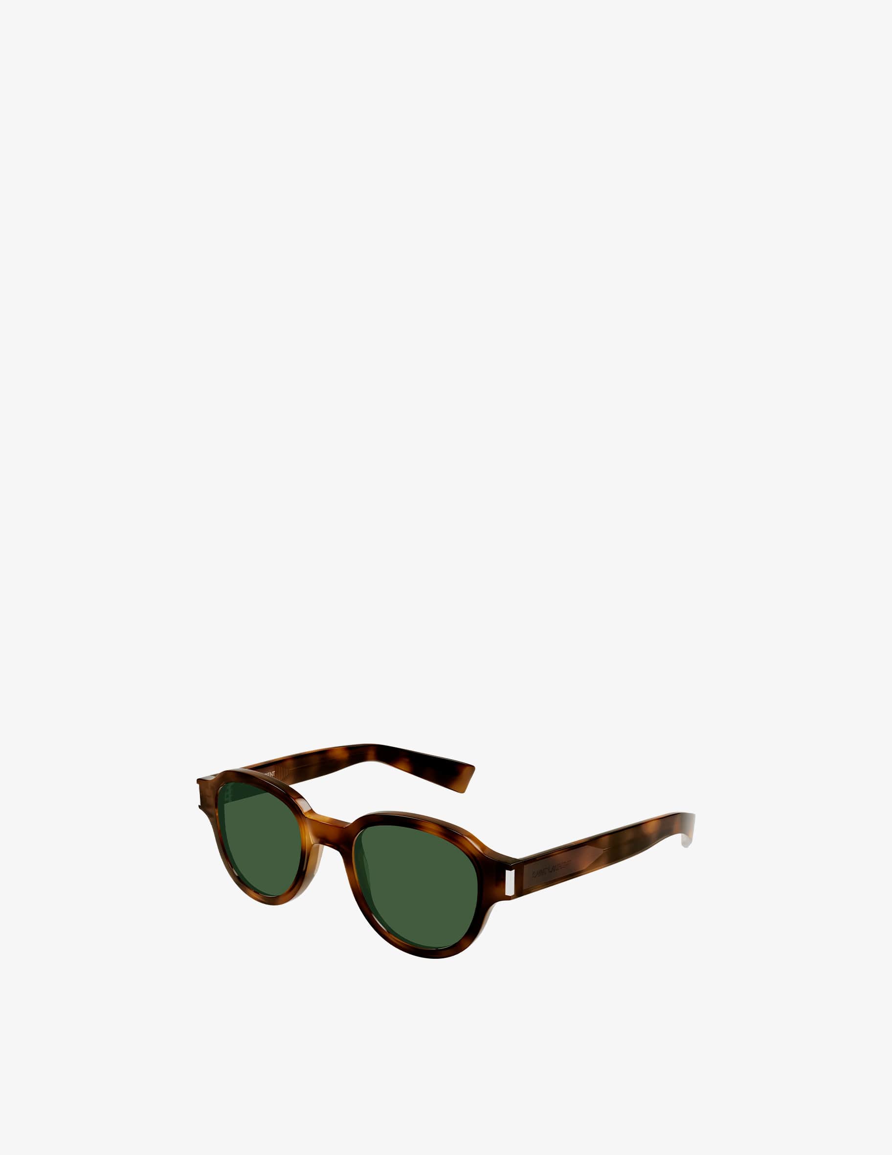 Shop Saint Laurent SL 546 round sunglasses on Rinascente