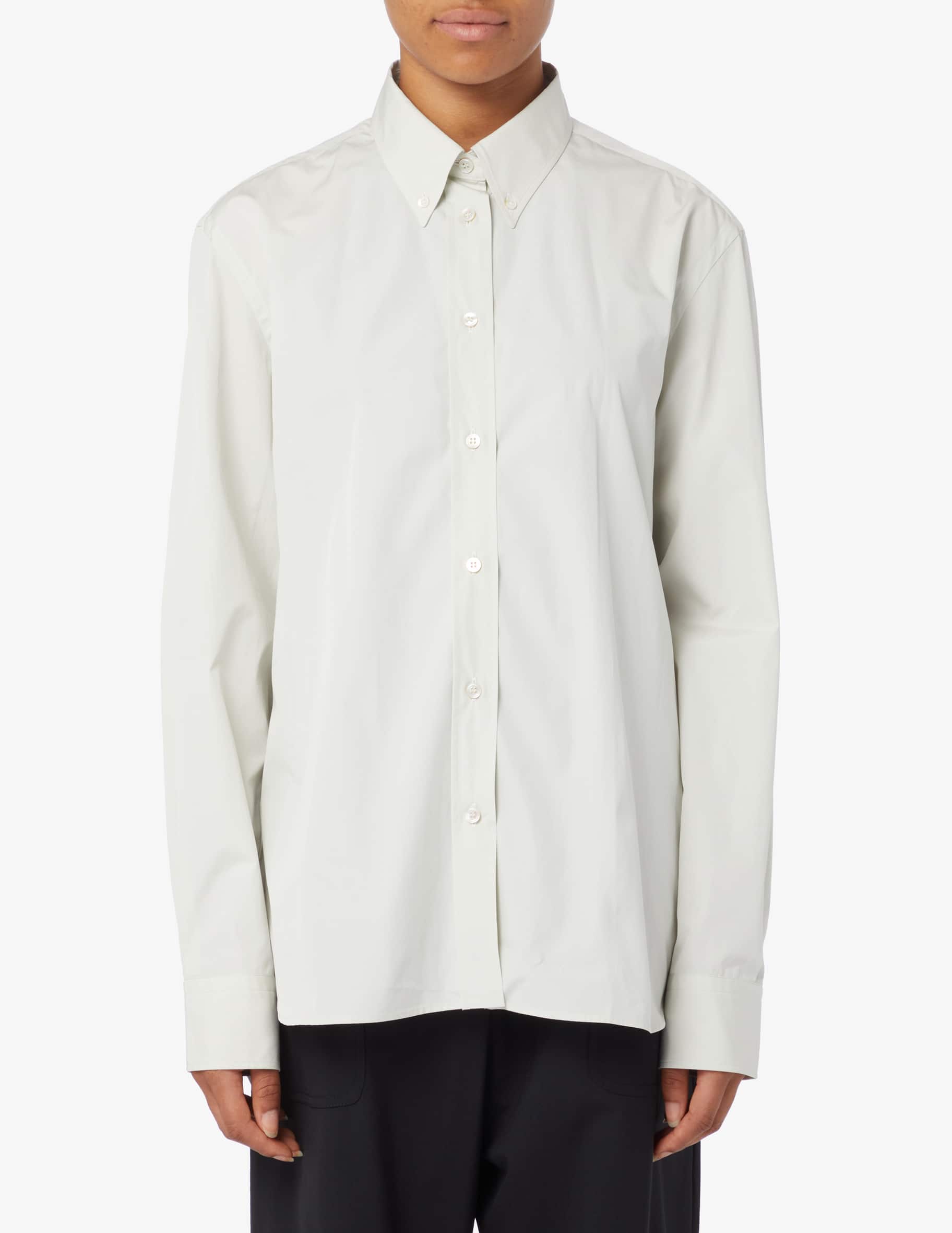 Shop STUDIO NICHOLSON Bissett shirt on Rinascente
