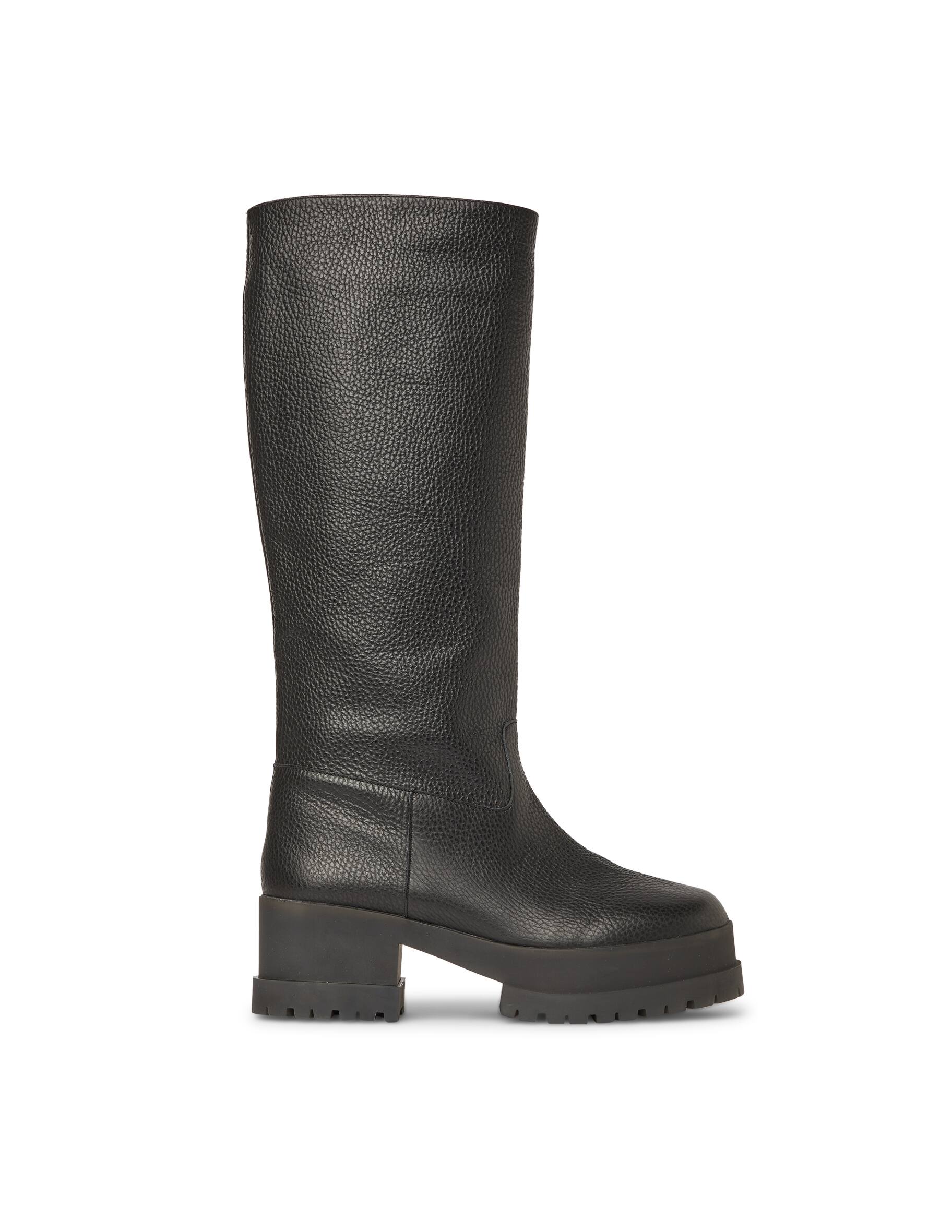 Shop Clergerie Paris Wendel leather boots on Rinascente