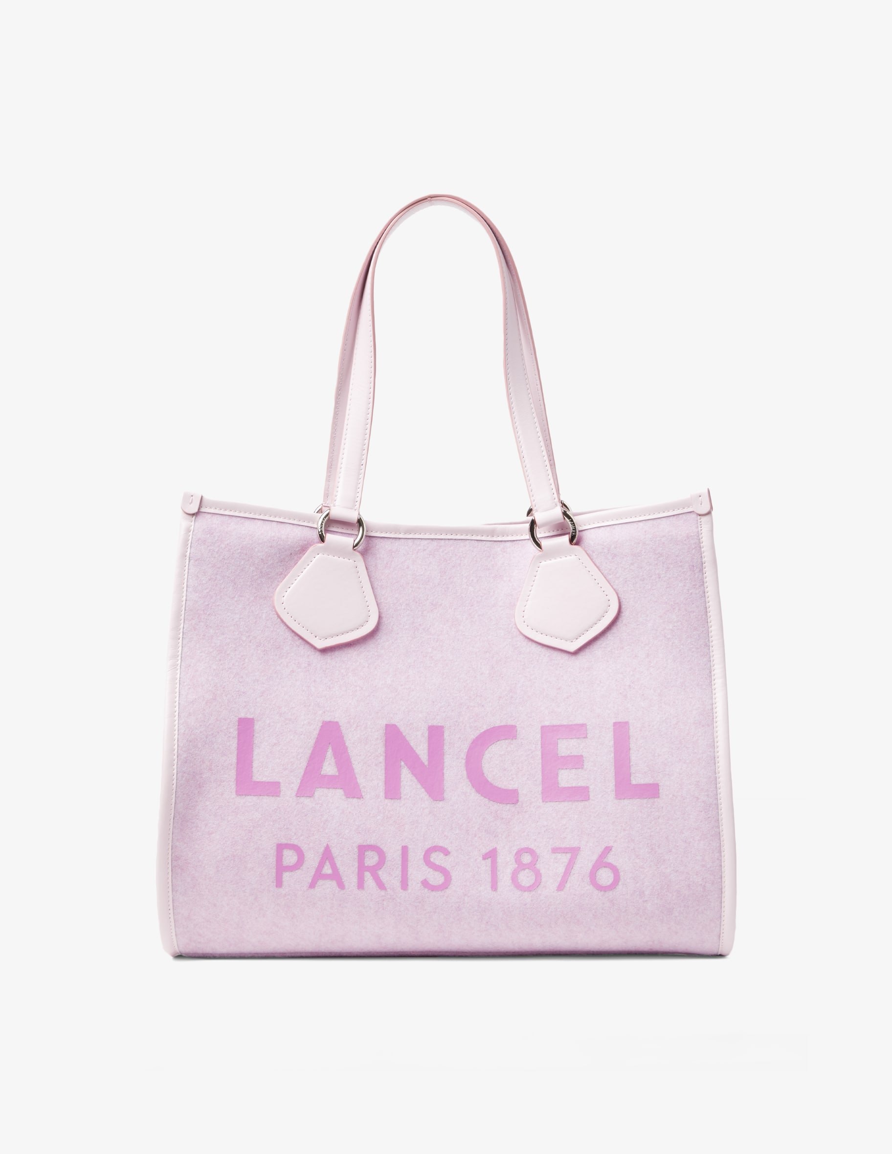 Shop Lancel Summer Tote bag - Pink on Rinascente