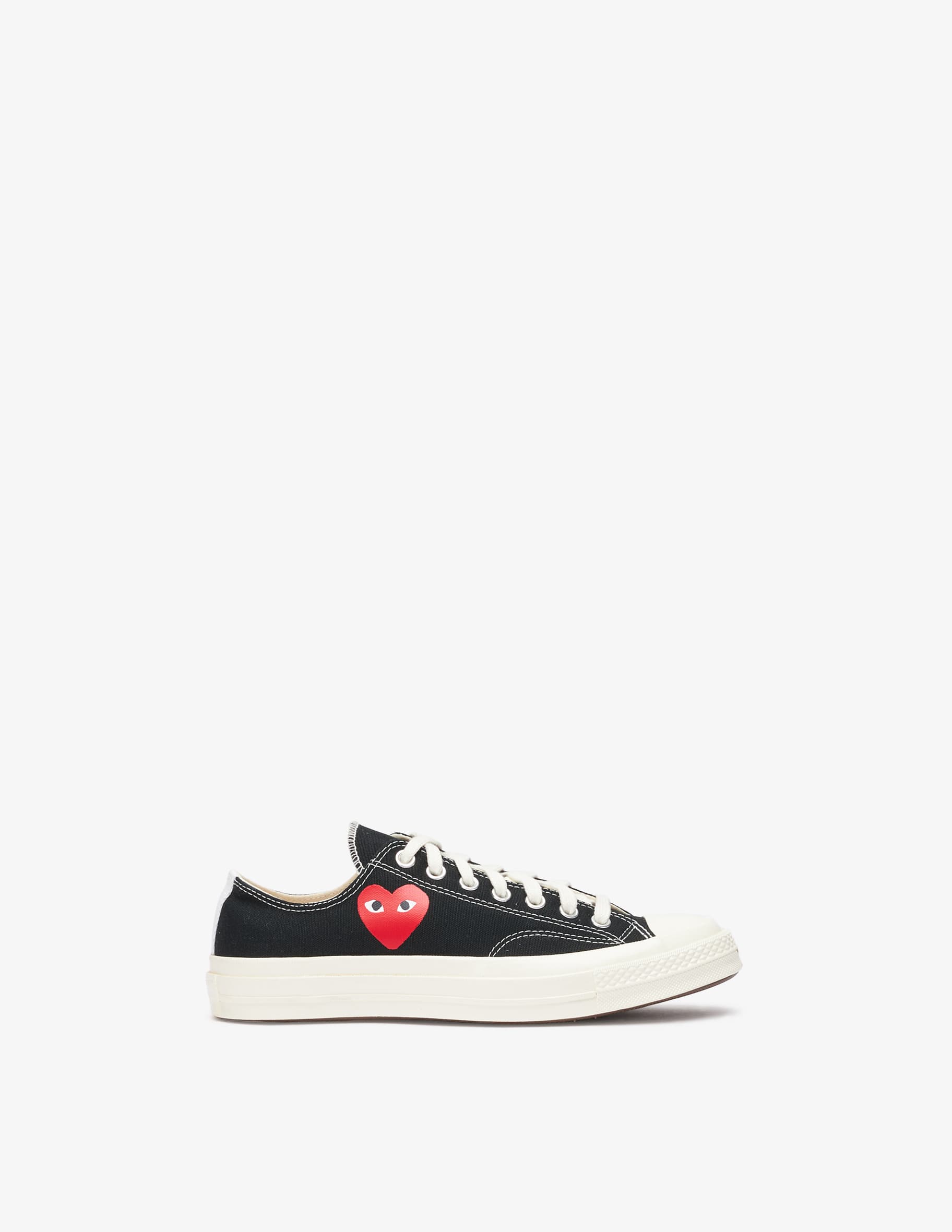Shop Comme des Garçons Play Ct70 low top small red heart sneakers on ...