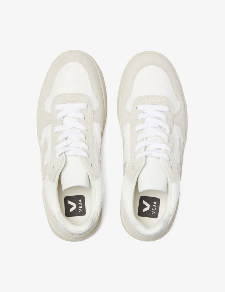 Shop Veja V10 leather sneakers on Rinascente
