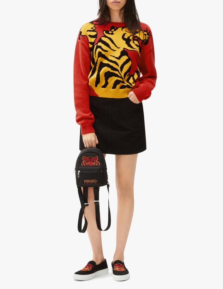 Shop Kenzo Cotton jumper - red on Rinascente