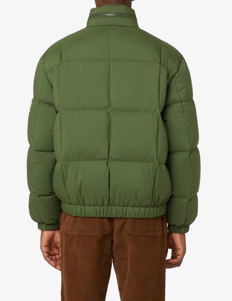Shop Kenzo Short puffer - Green on Rinascente