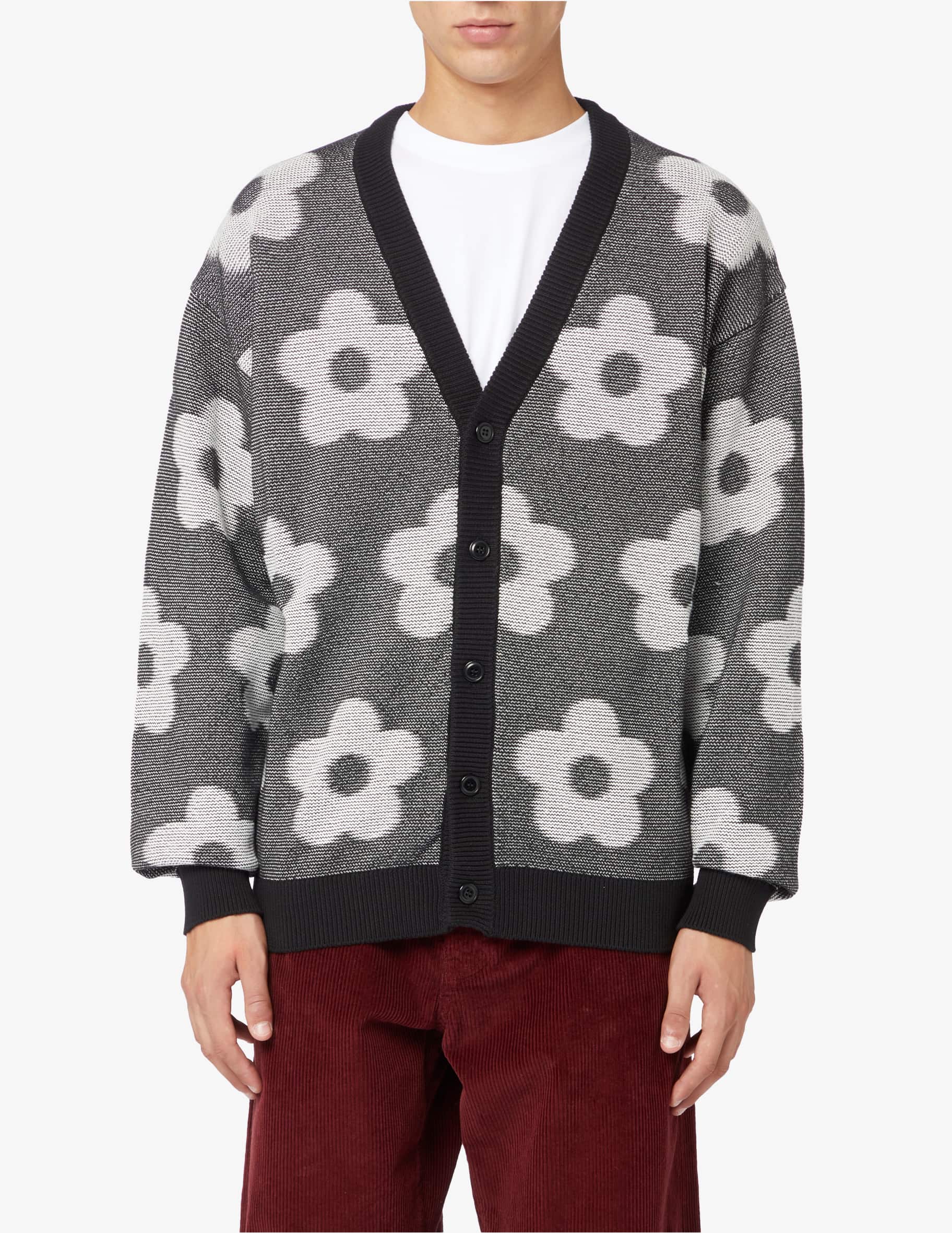 Shop Kenzo Kenzo flower spot cardigan allover on Rinascente