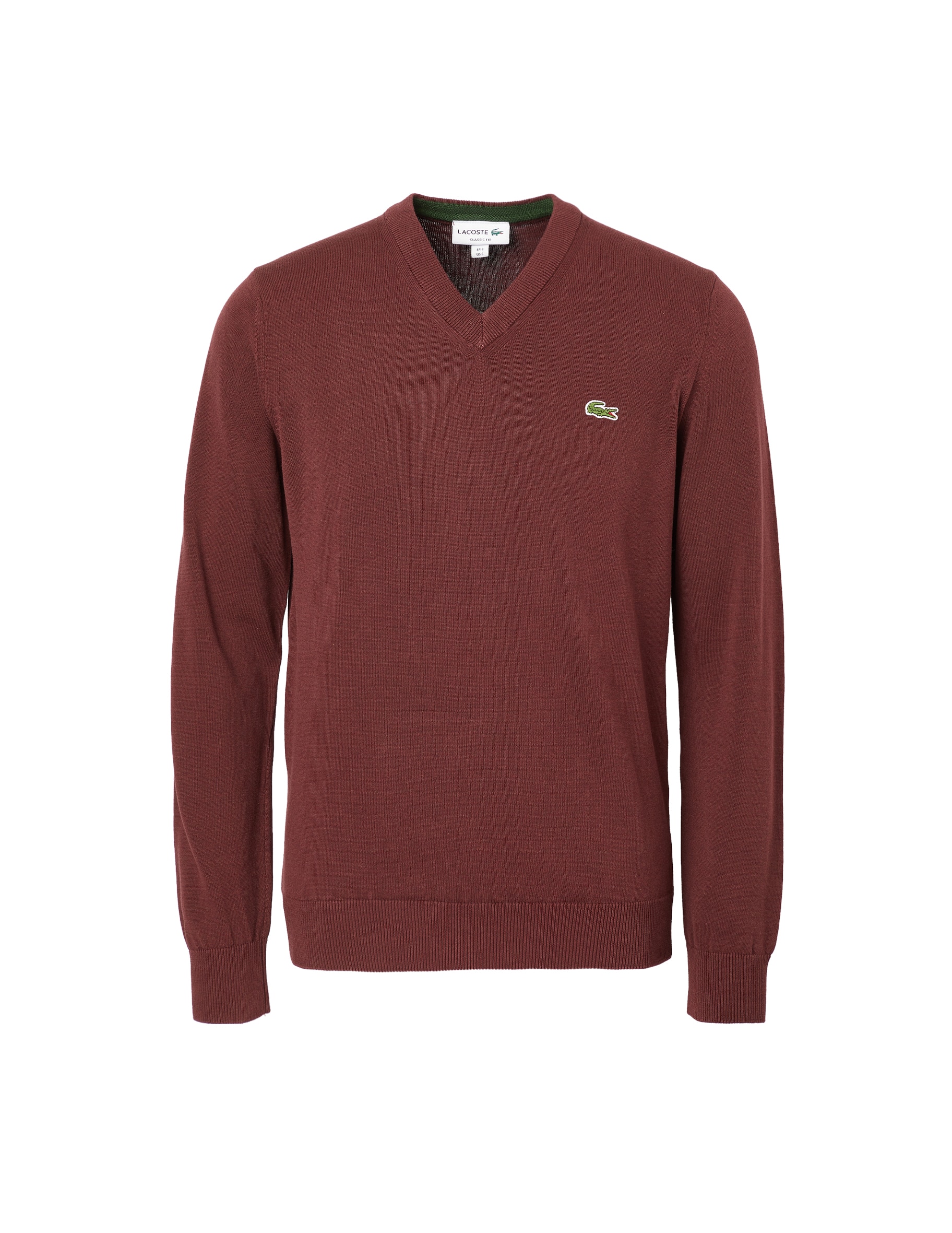 Shop Lacoste Basic v neck seater on Rinascente