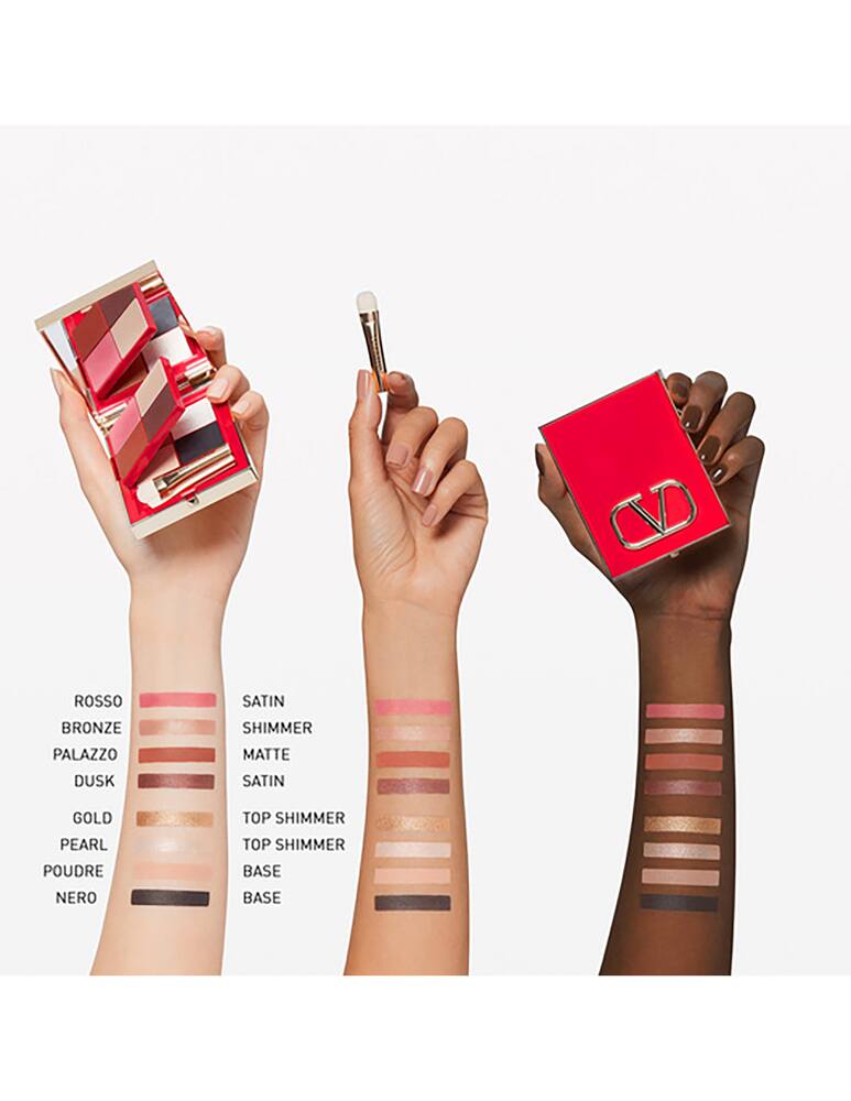 Shop Valentino Beauty Color Flip Eye Palette on Rinascente