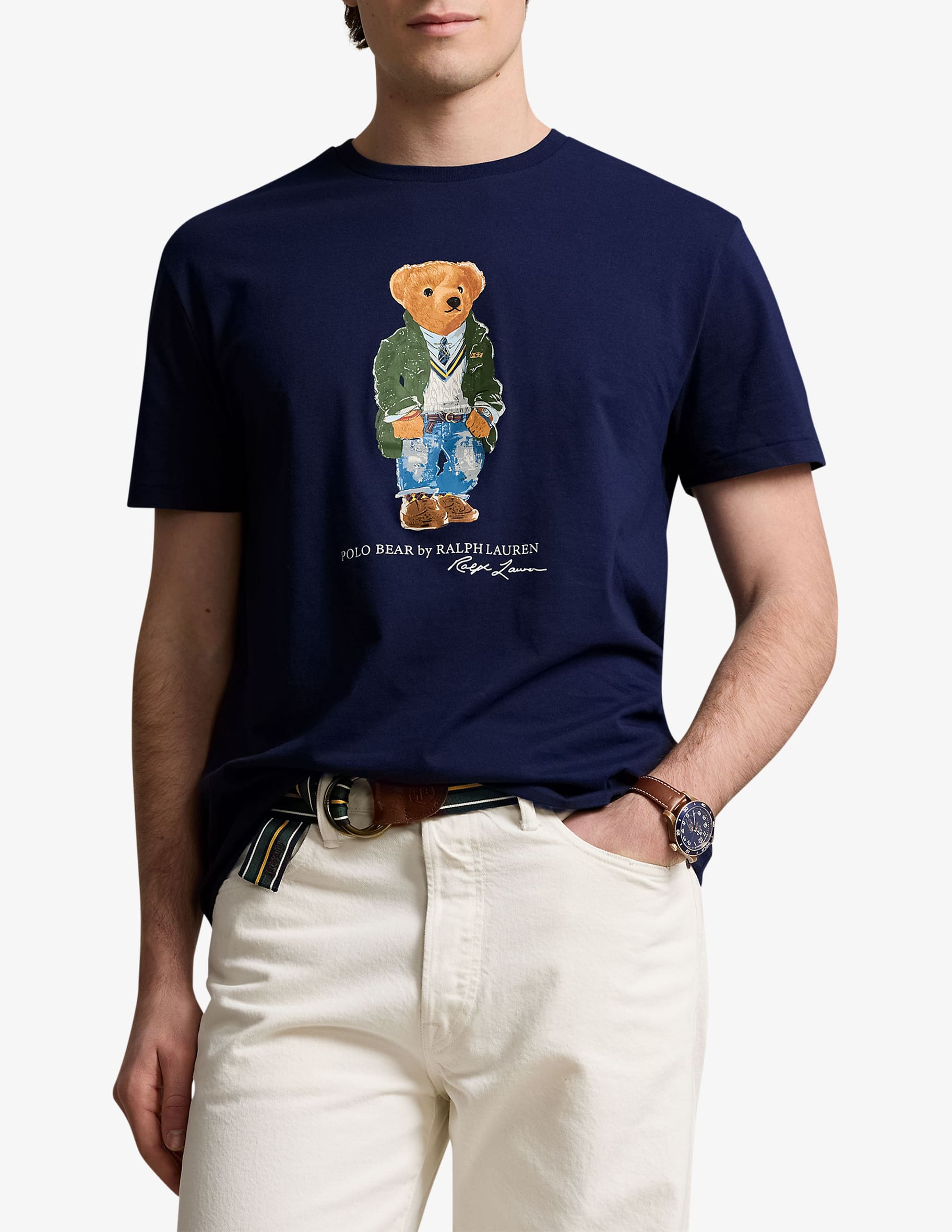 Shop Polo Ralph Lauren Bear t-shirt on Rinascente