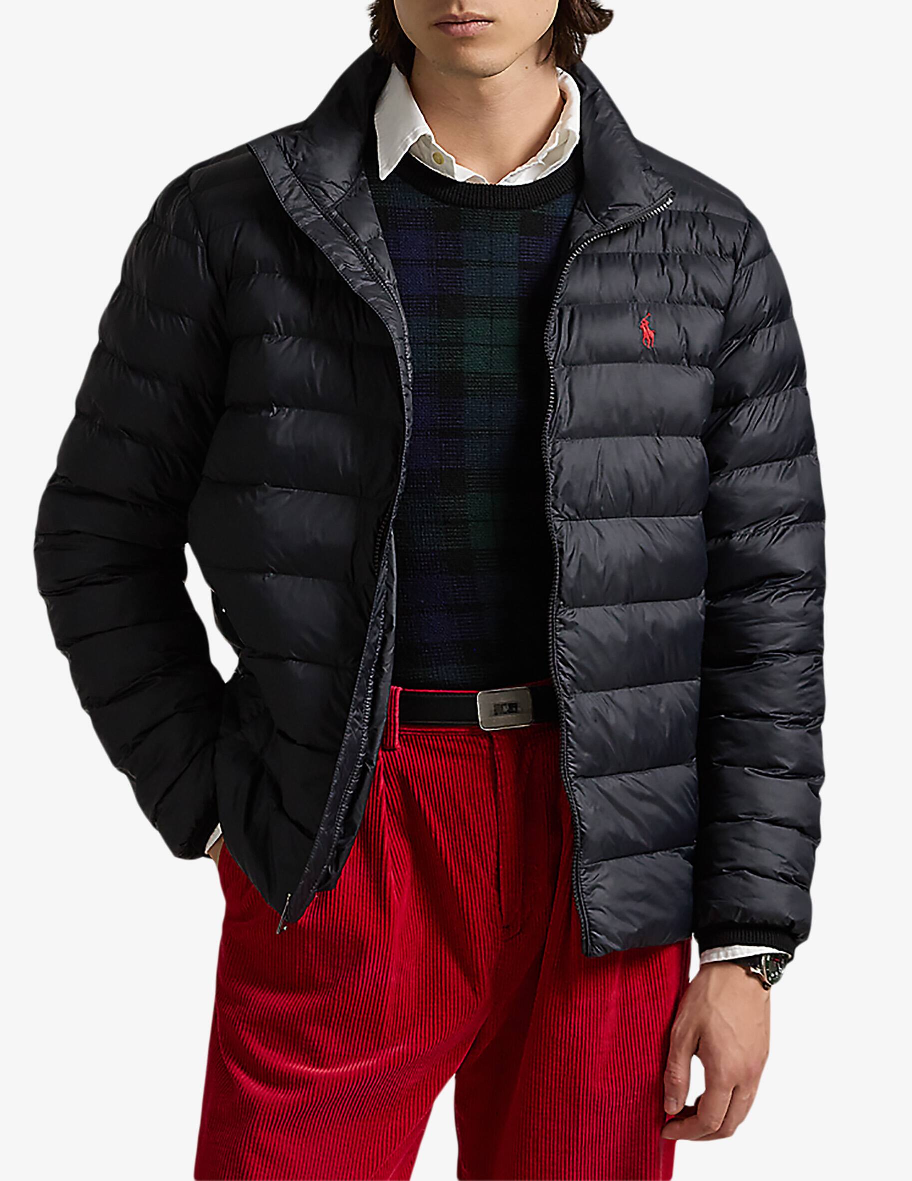 Shop Polo Ralph Lauren 100g terra jacket on Rinascente