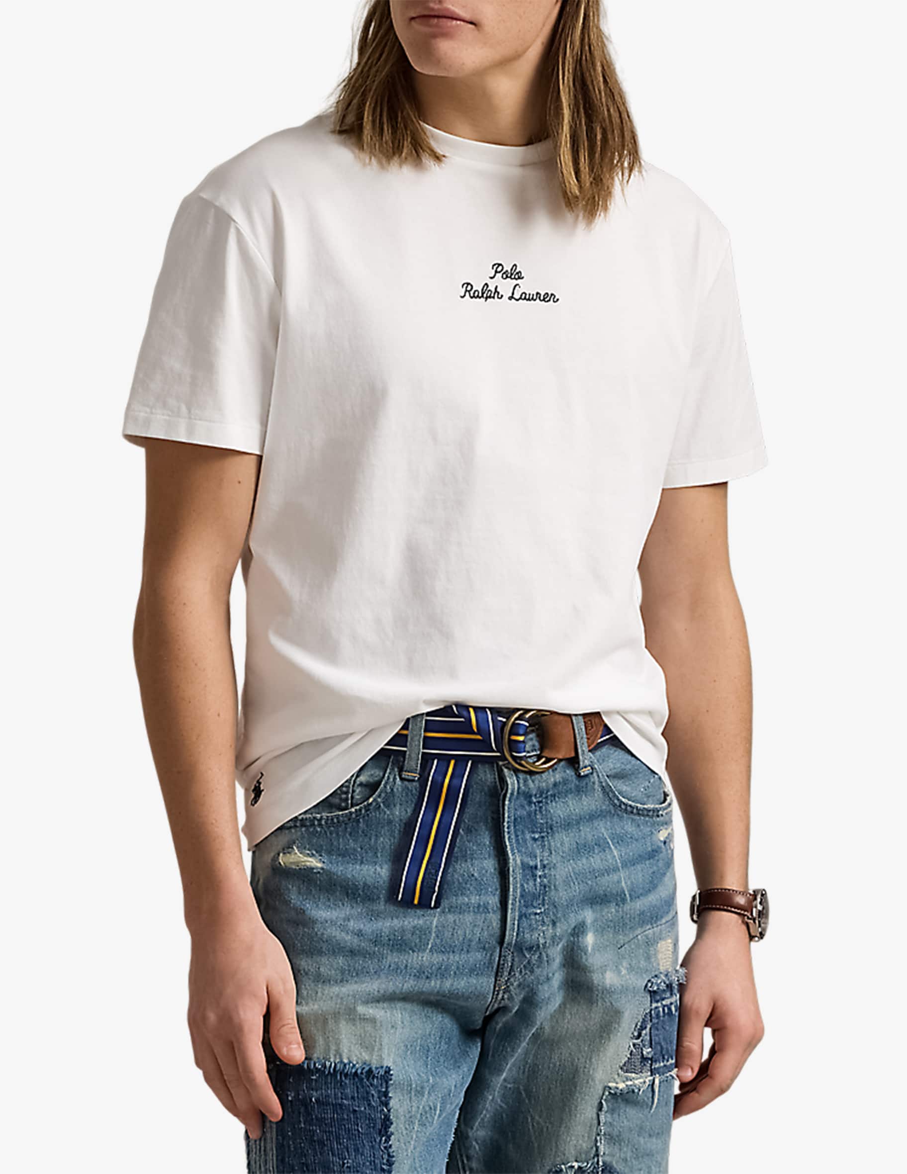 Acquista Polo Ralph Lauren Maglietta logo lettering petto su Rinascente