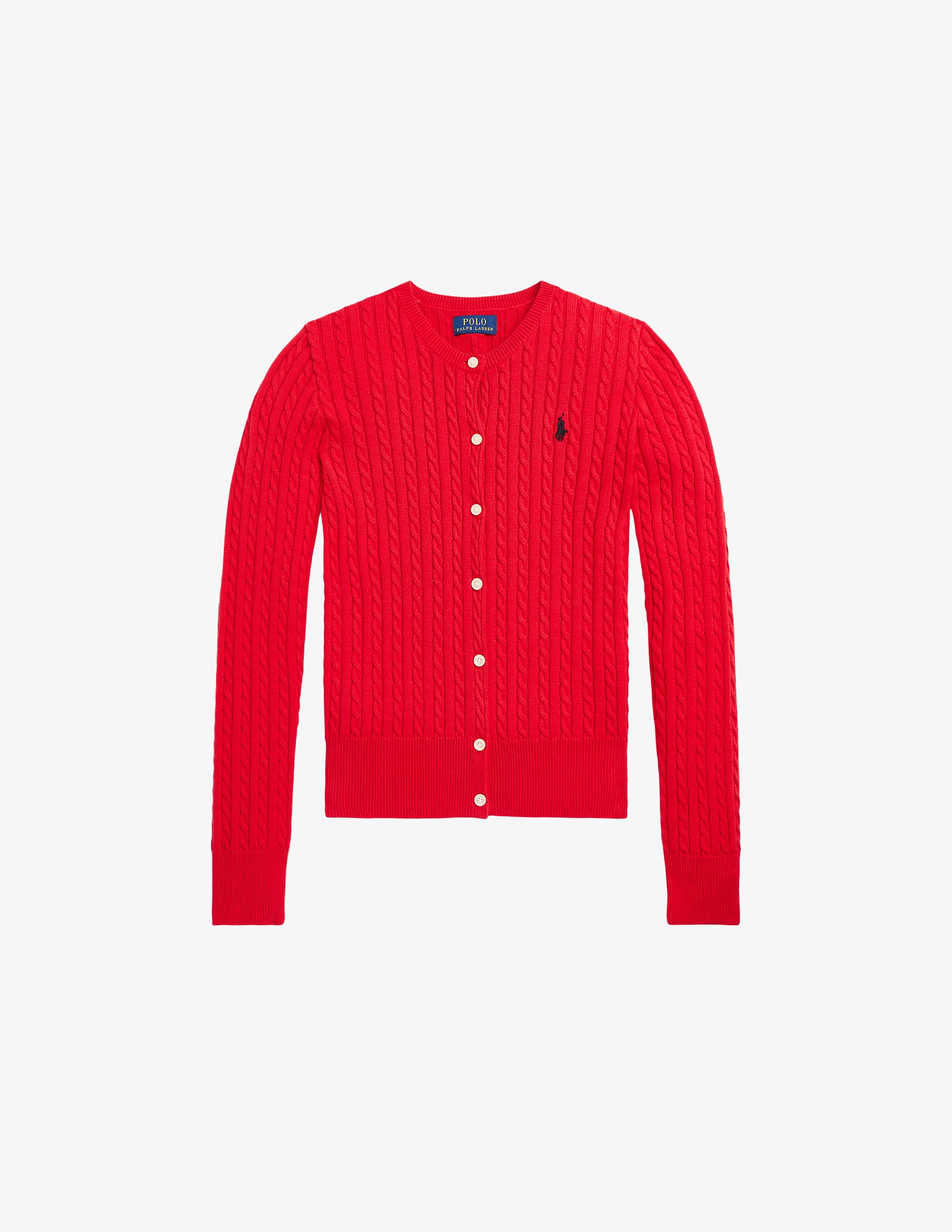 Shop Polo Ralph Lauren Cotton sweater - Red on Rinascente