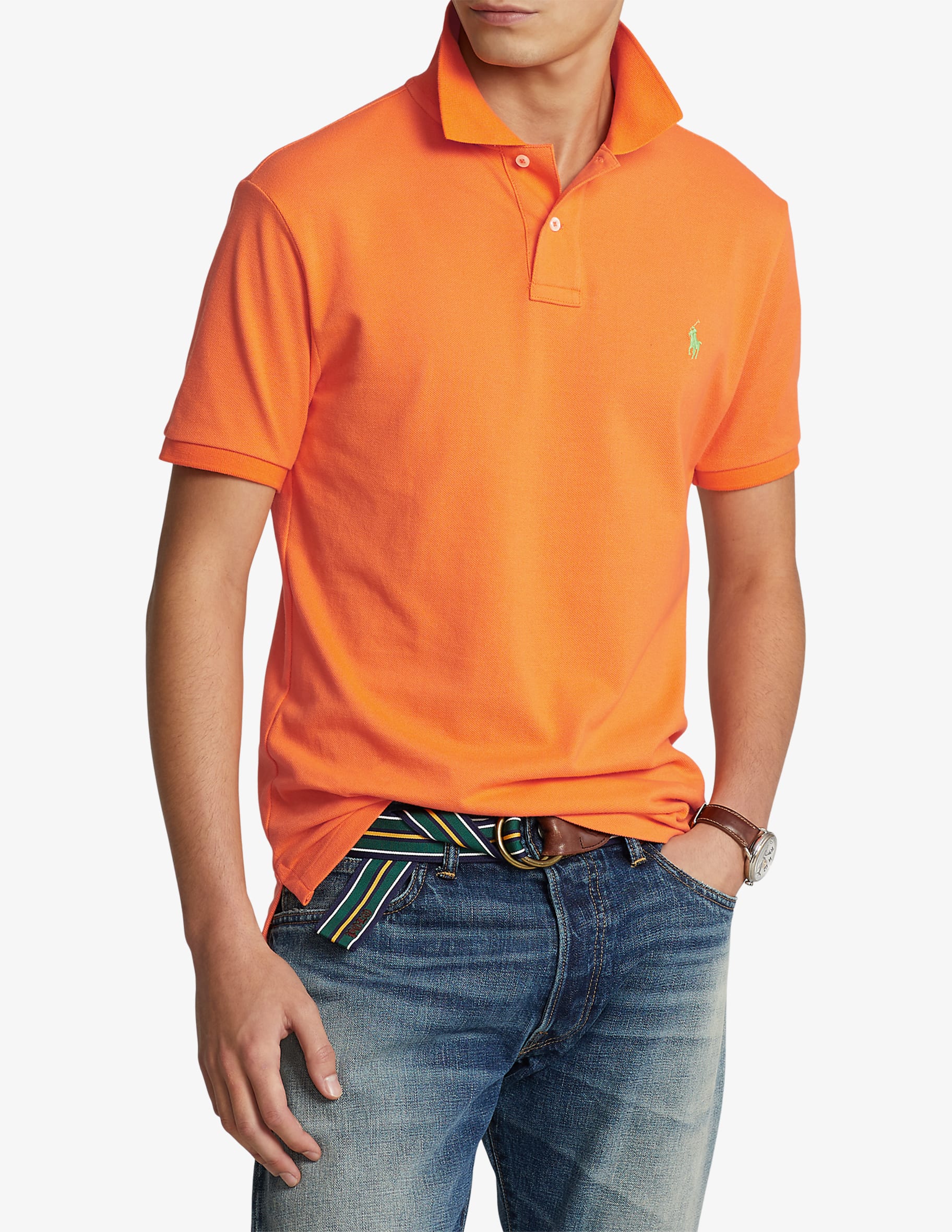 Polo Ralph Lauren Slim Fit Short Sleeve Polo Rinascente it polo-ralph-lauren-slim-fit-short-sleeve-polo-rinascente-it