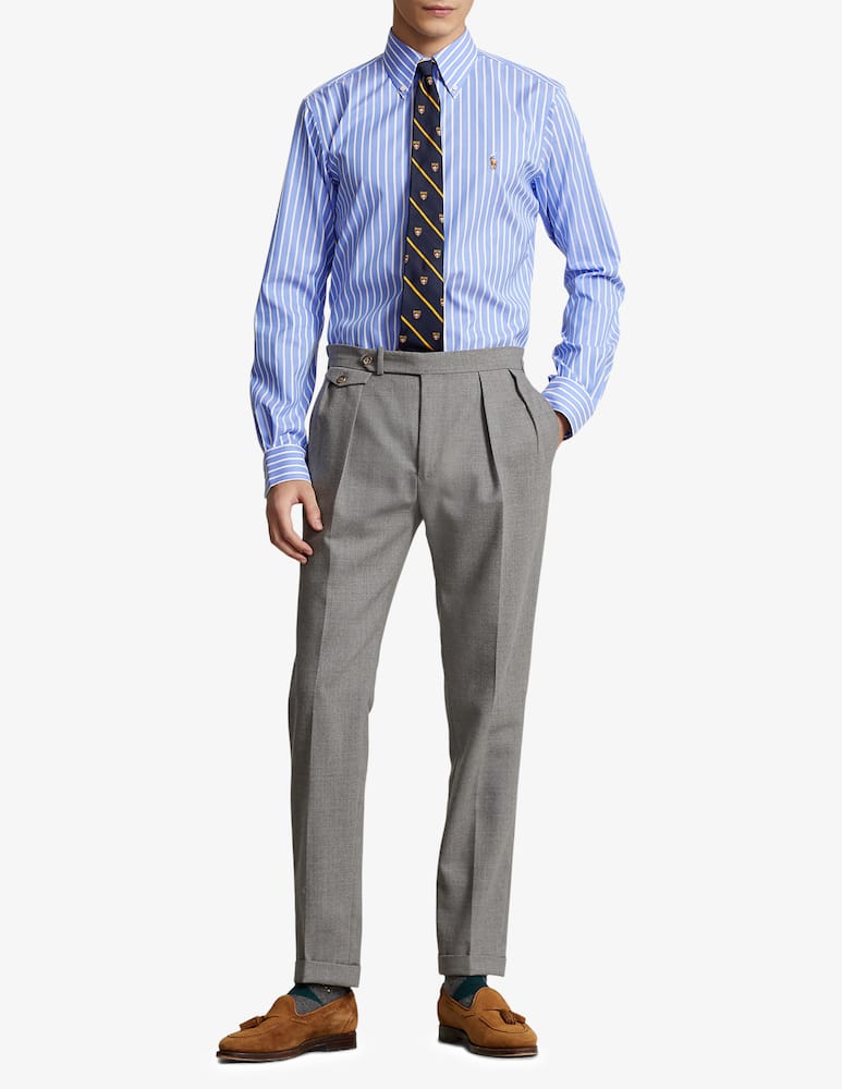 Shop Polo Ralph Lauren Pin point shirt on Rinascente