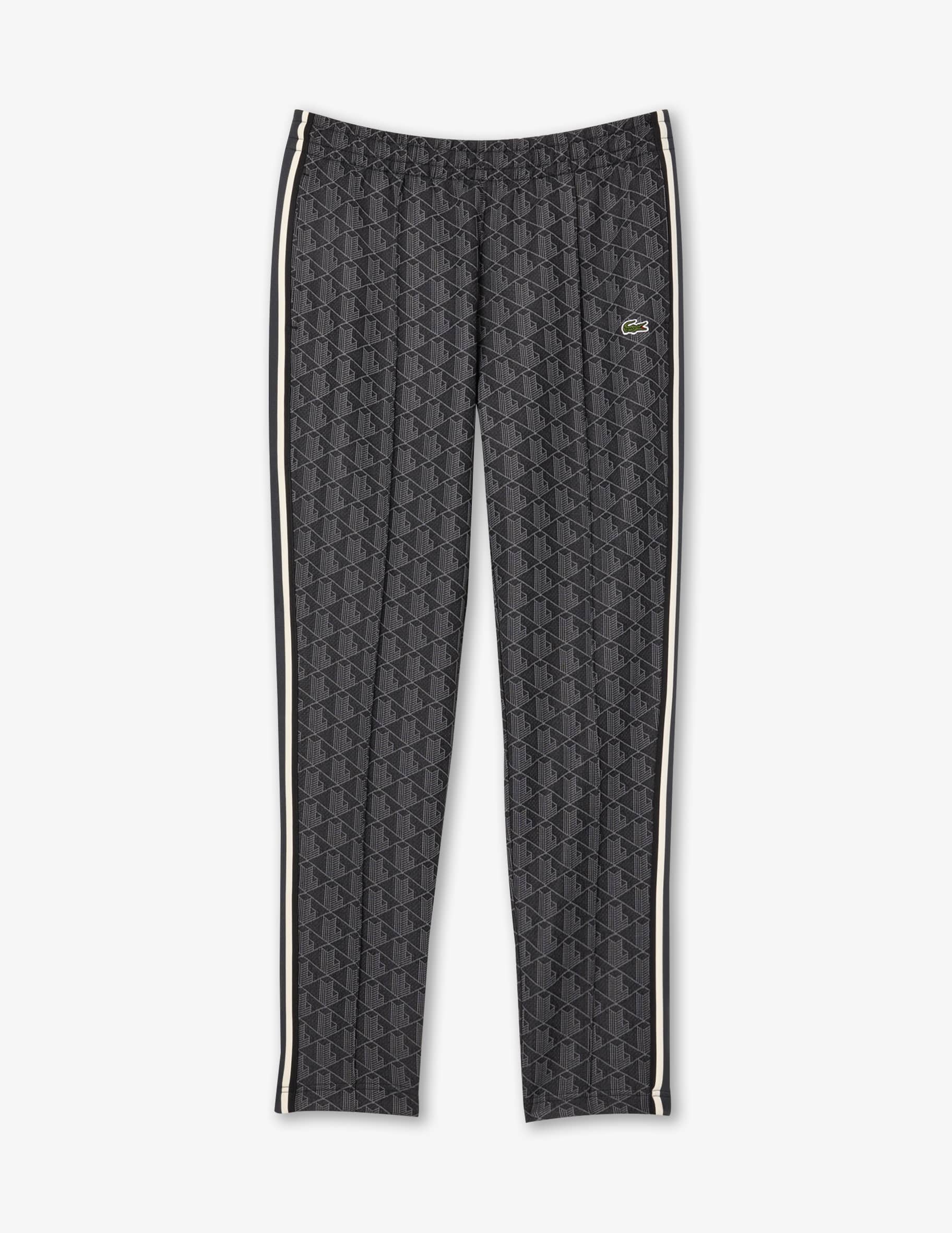 Shop Lacoste Monogram tracksuit trousers on Rinascente