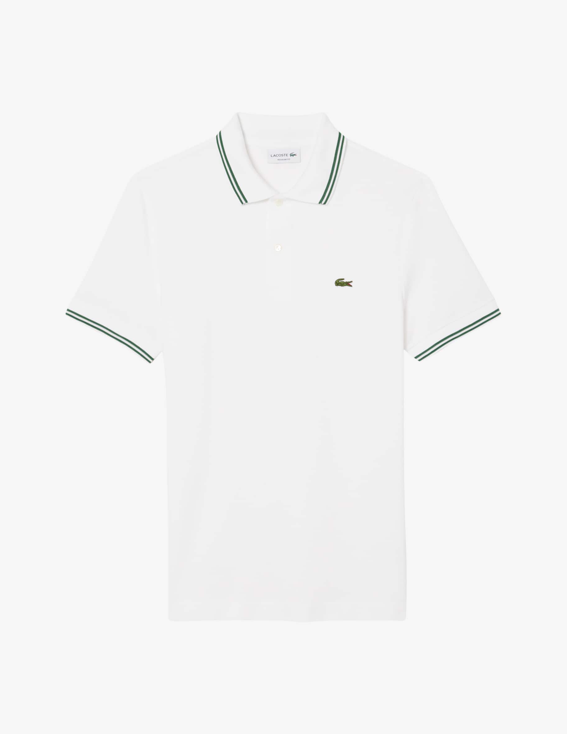 Shop Lacoste Polo trim on Rinascente
