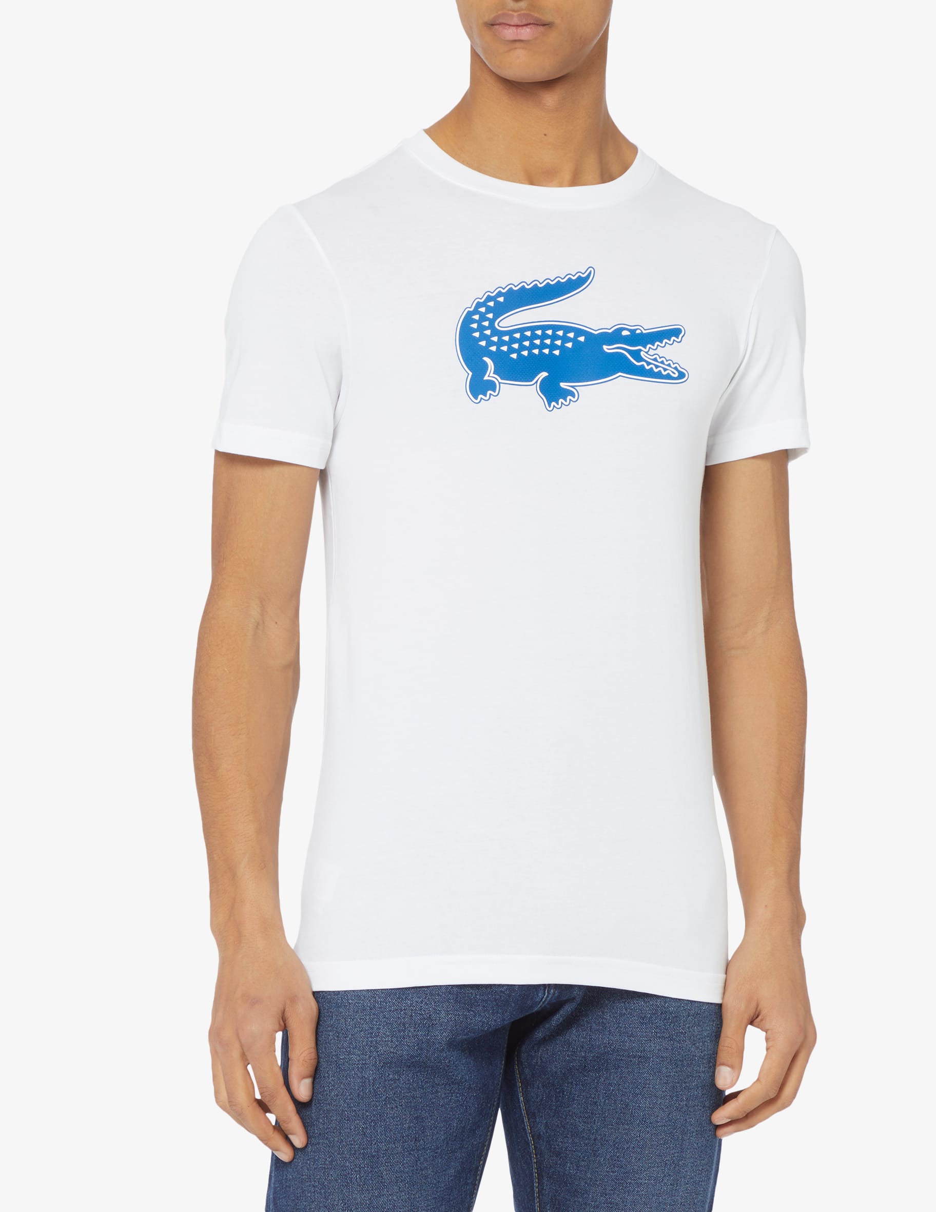 Shop Lacoste Maxi cocco t-shirt on Rinascente