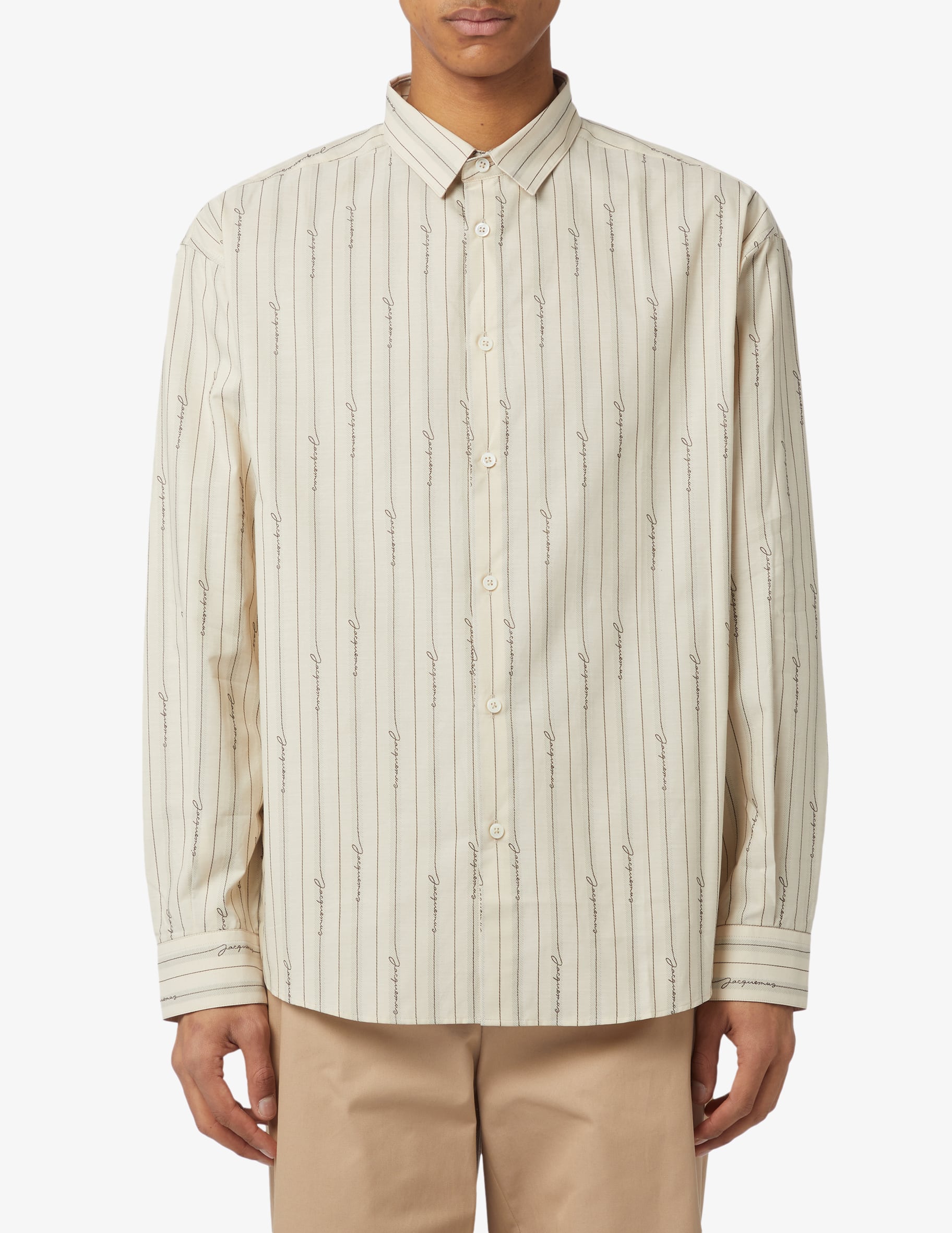Shop Jacquemus Le chemise simon shirt on Rinascente