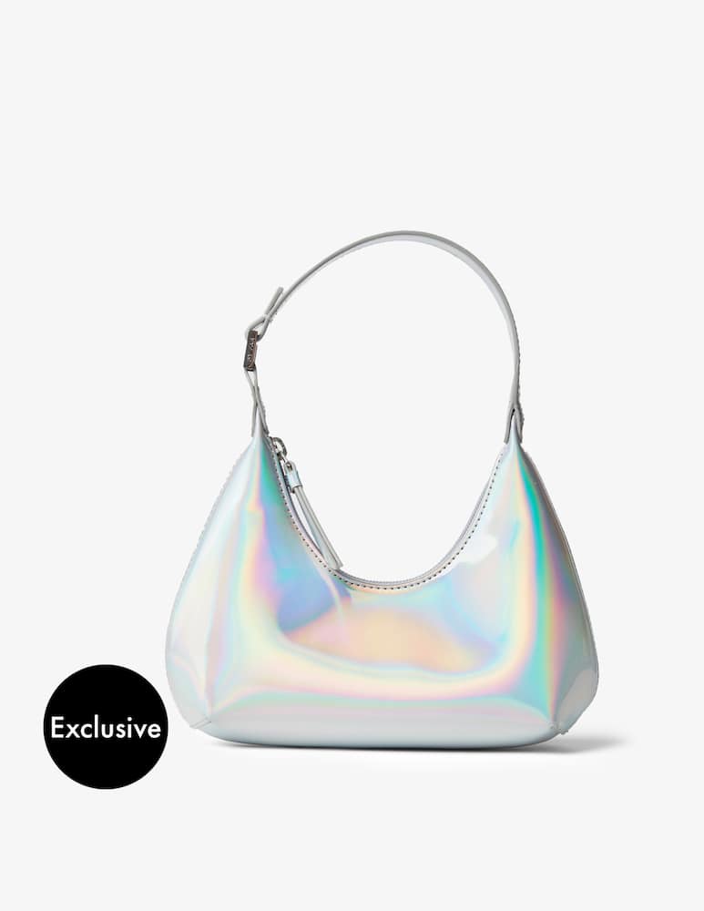 Shop By Far Baby Amber leather shoulder bag on Rinascente